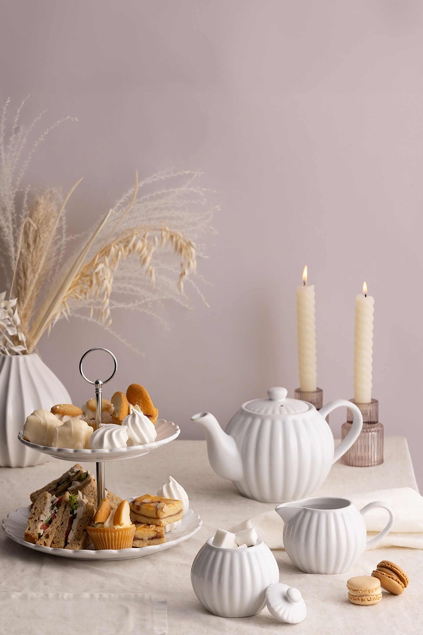 Buy Price & Kensington. White Luxe Teapot Set from the Next UK online shop