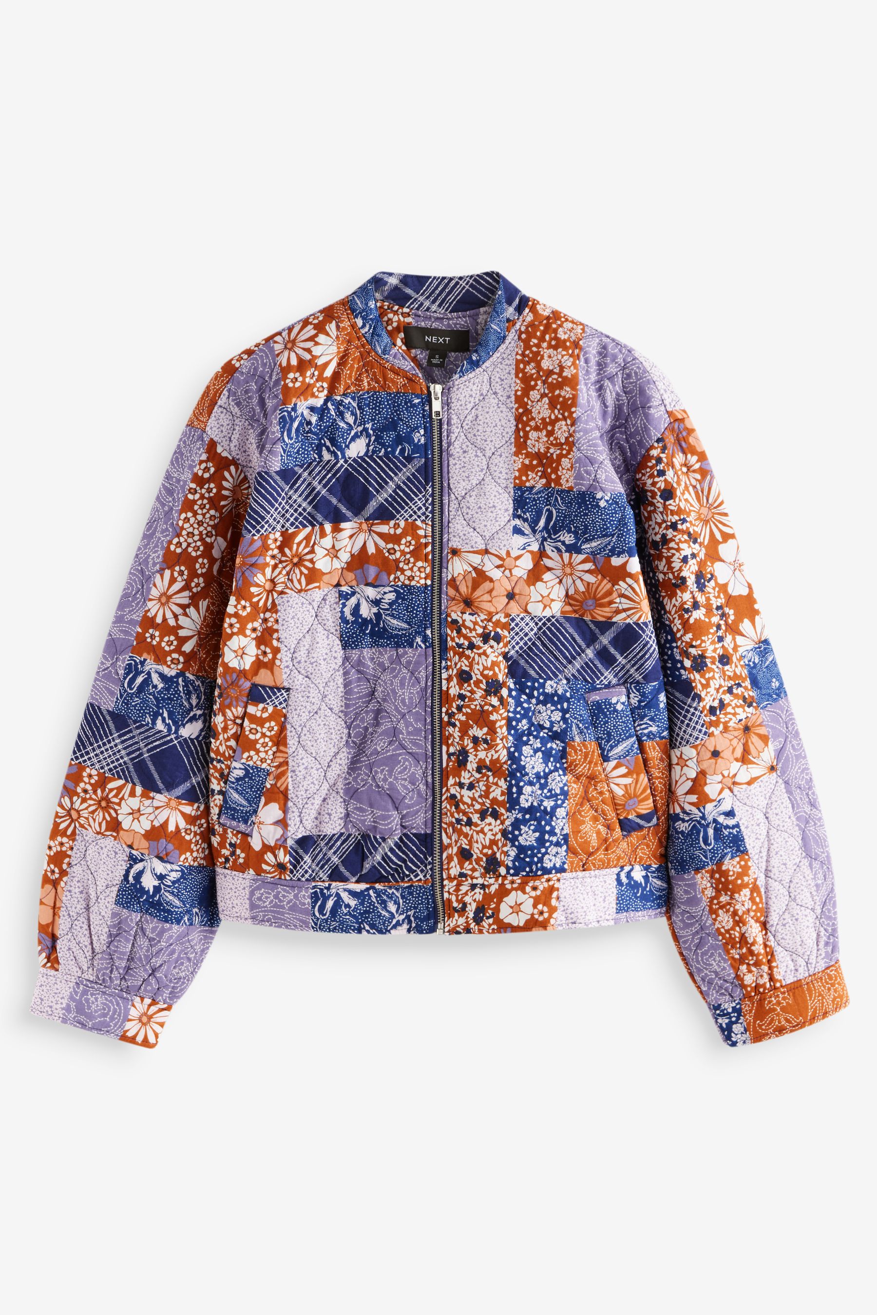 Buy Patch Print - Quilt Bomber Jacket from Next United Arab Emirates