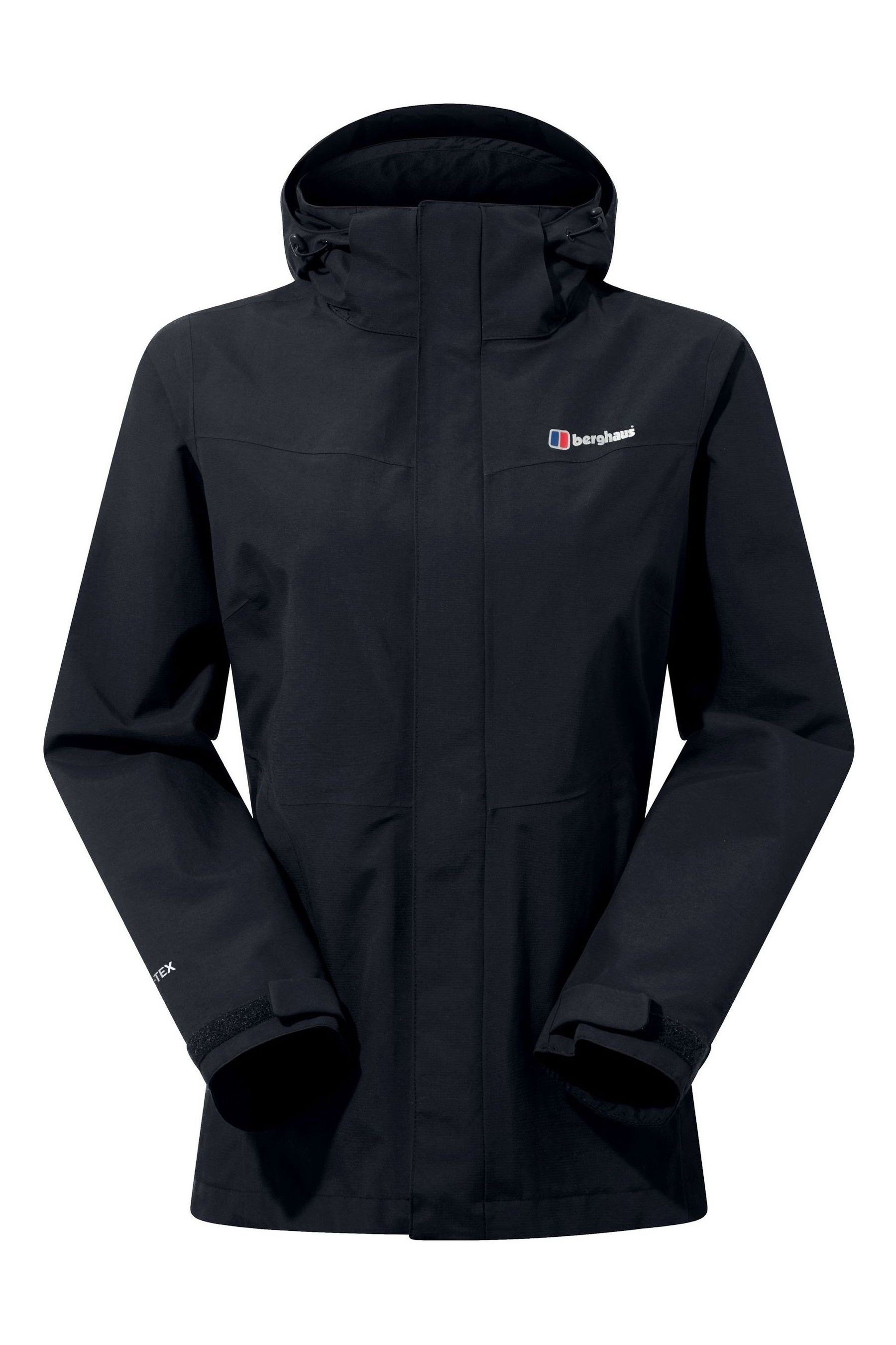Buy Berghaus Black Hillwalker Interactive Shell Waterproof Jacket from ...