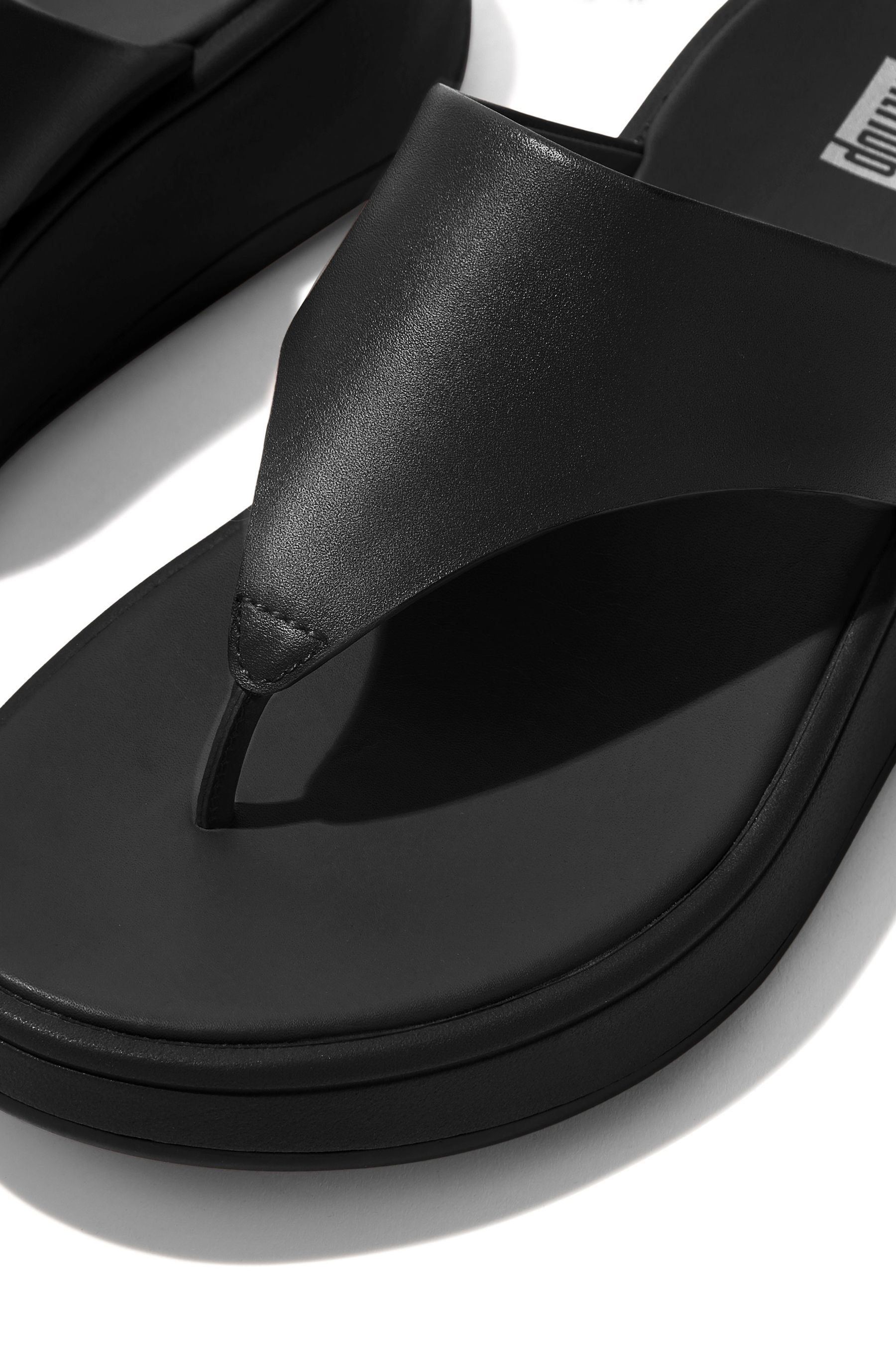Buy FitFlop F-Mode Leather Flatform Toe Post Sandals from the Next UK ...