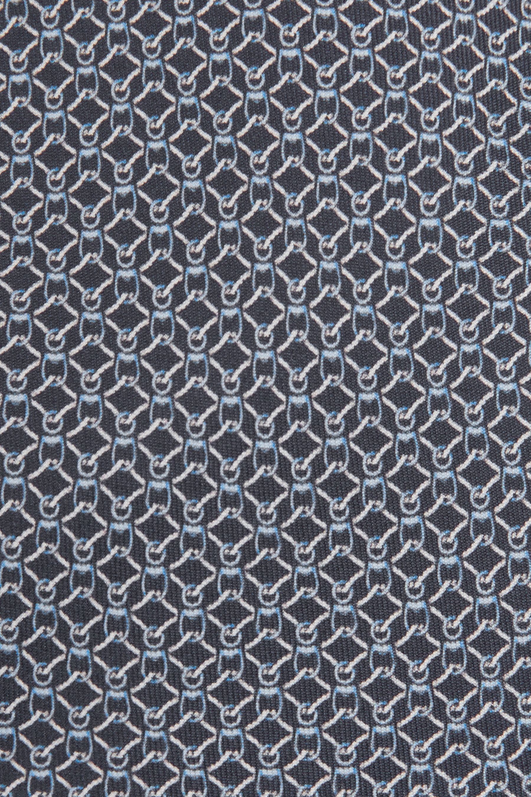 Buy Reiss Navy Orta Silk Chain Pattern Tie from the Next UK online shop