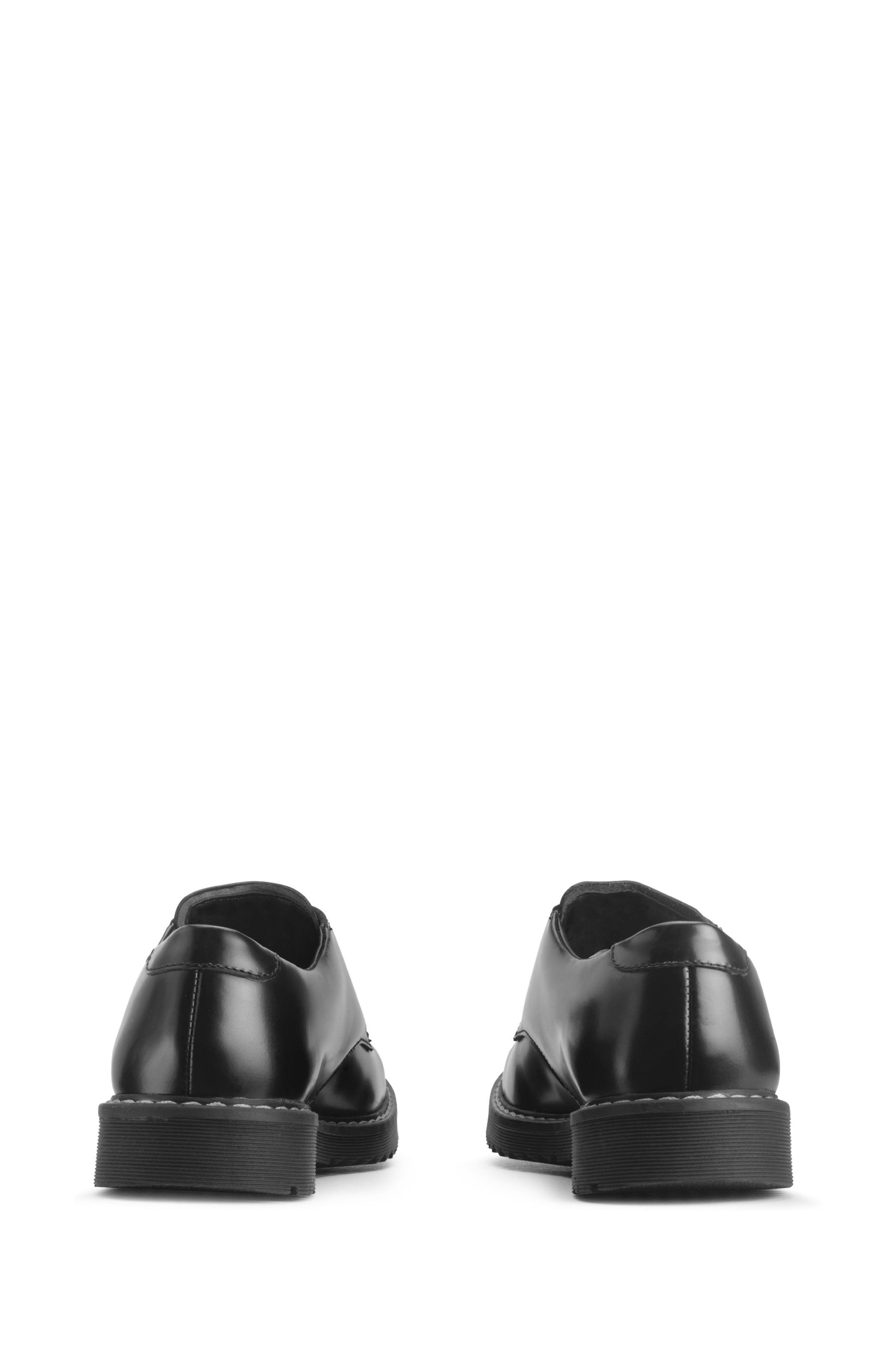 Buy Start-Rite Eclipse Leather Monk Buckle School Black Shoes from the ...