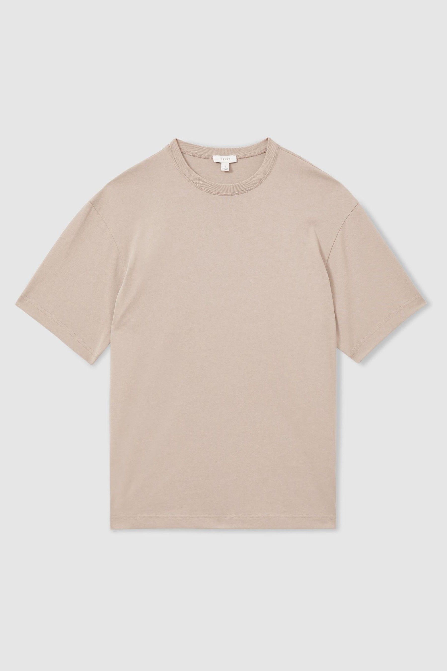 Buy Reiss Cement Tate Oversized Garment Dye T-Shirt from the Next UK ...