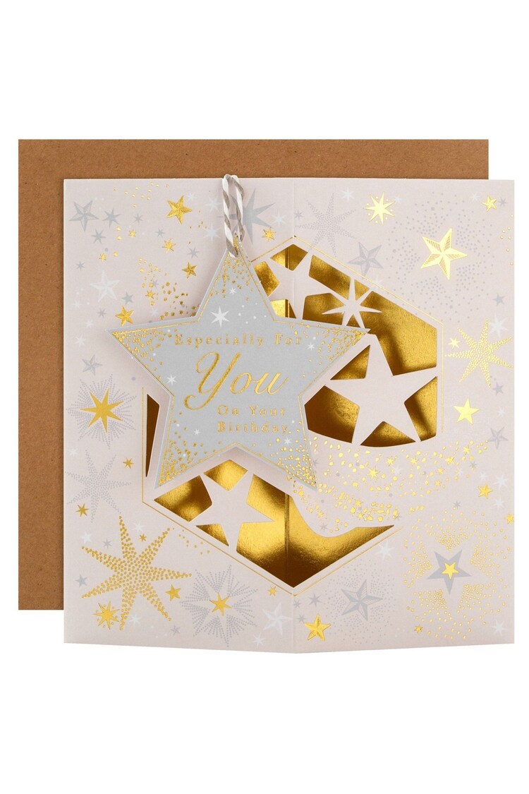 Buy Hallmark Multi Birthday Card With 3D Hanging Star Attachment from ...