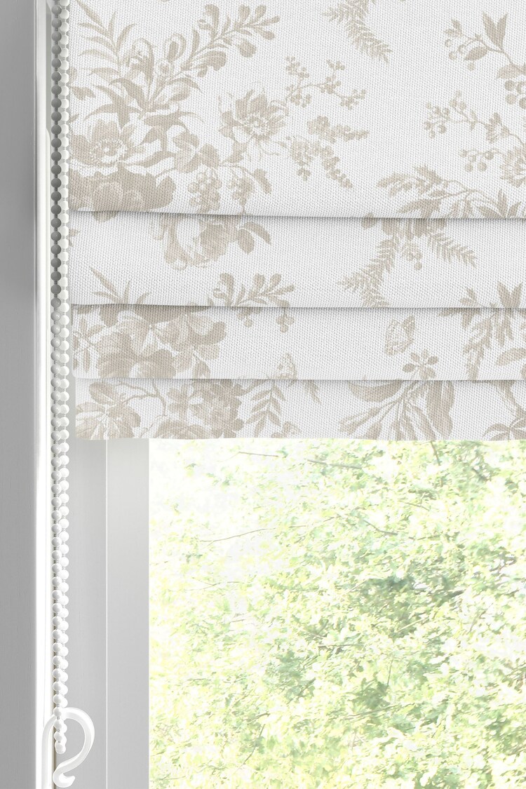 Buy Laura Ashley Dover Grey Walled Garden Made to Measure 100% Cotton ...