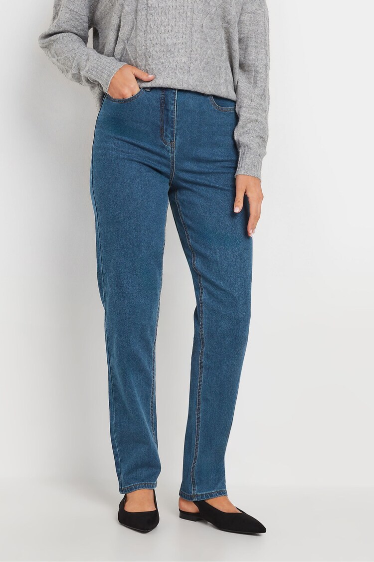 Buy Long Tall Sally Blue UNA Jeans from the Next UK online shop