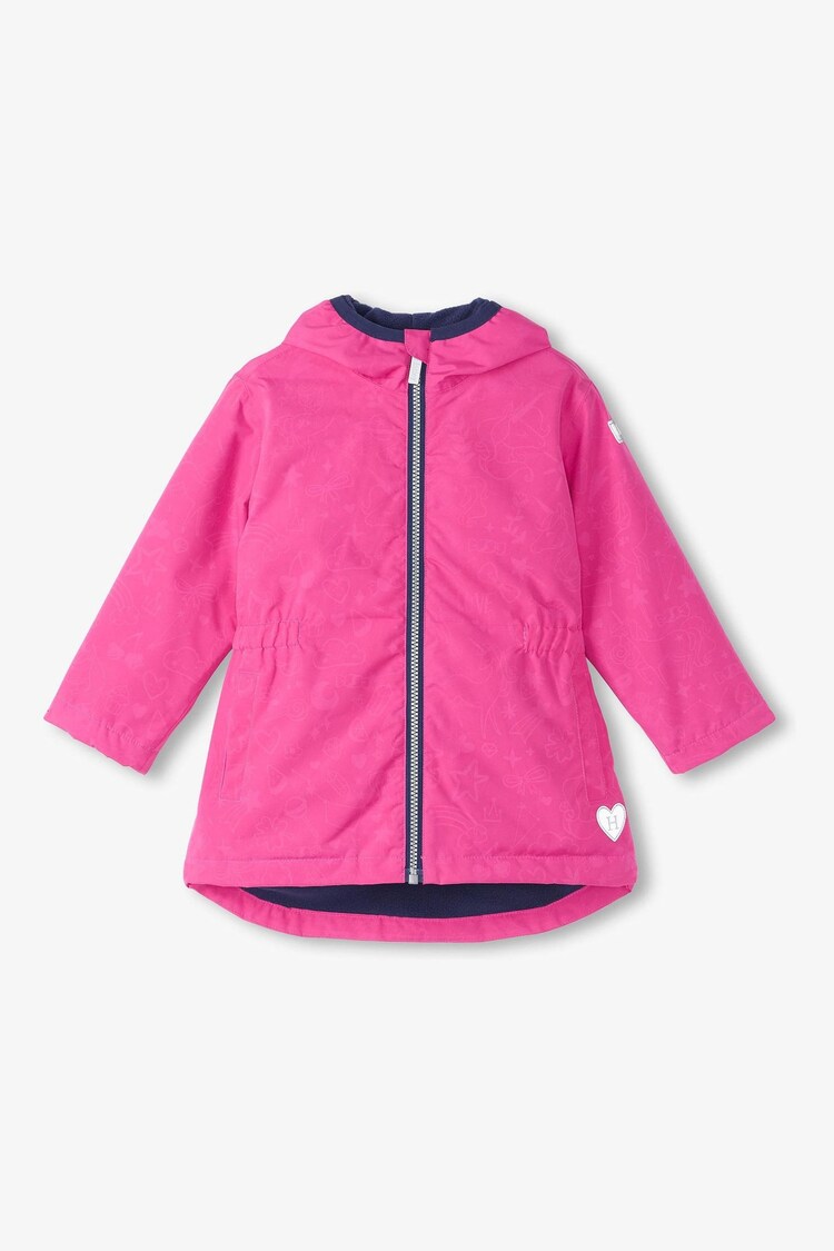 Buy Hatley Pink Unicorn Fancy Doodle Field Jacket from the Next UK ...
