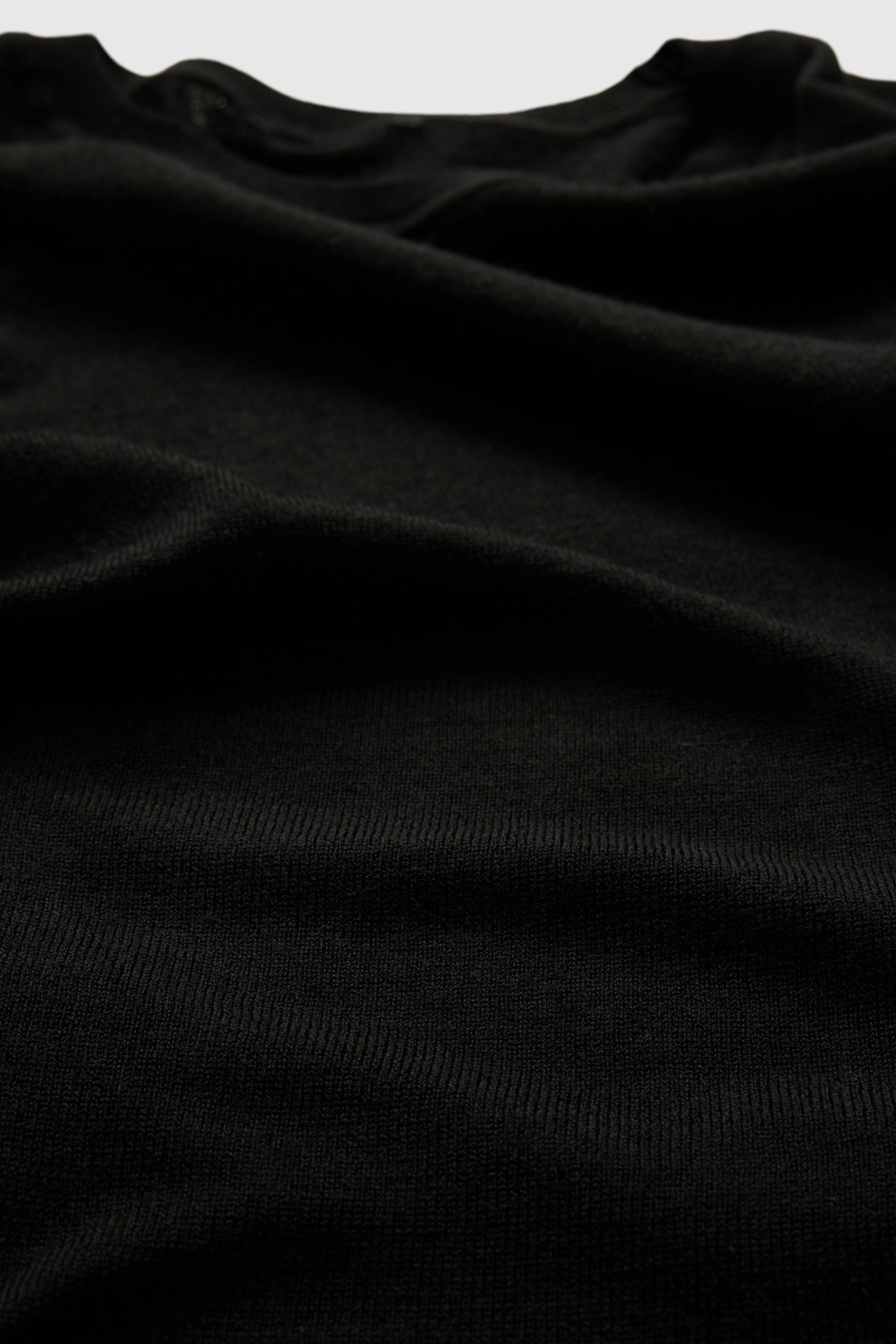 Buy Gap Black Merino Wool Crew Neck Jumper from the Next UK online shop