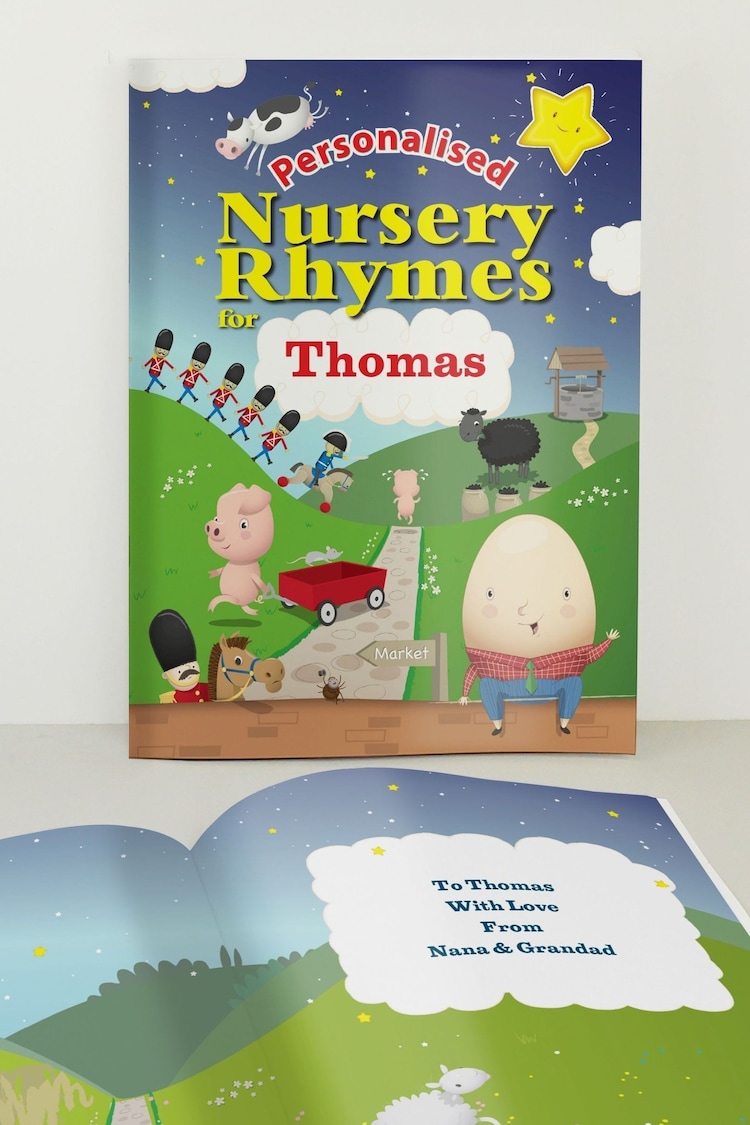 Buy Personalised Nursery Rhyme Book by PMC from the Next UK online shop