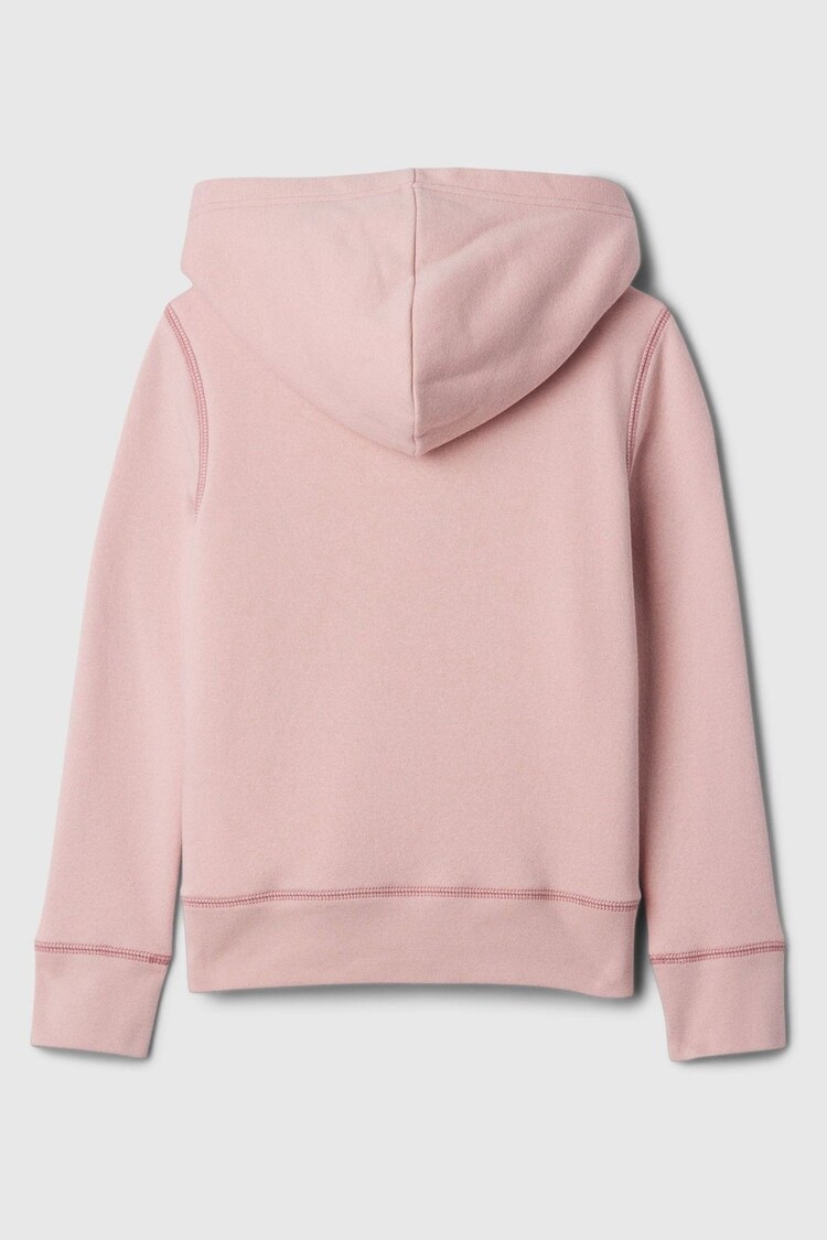 Buy Gap Pink Logo Sherpa-Lined Zip Hoodie (4-13yrs) from the Next UK ...