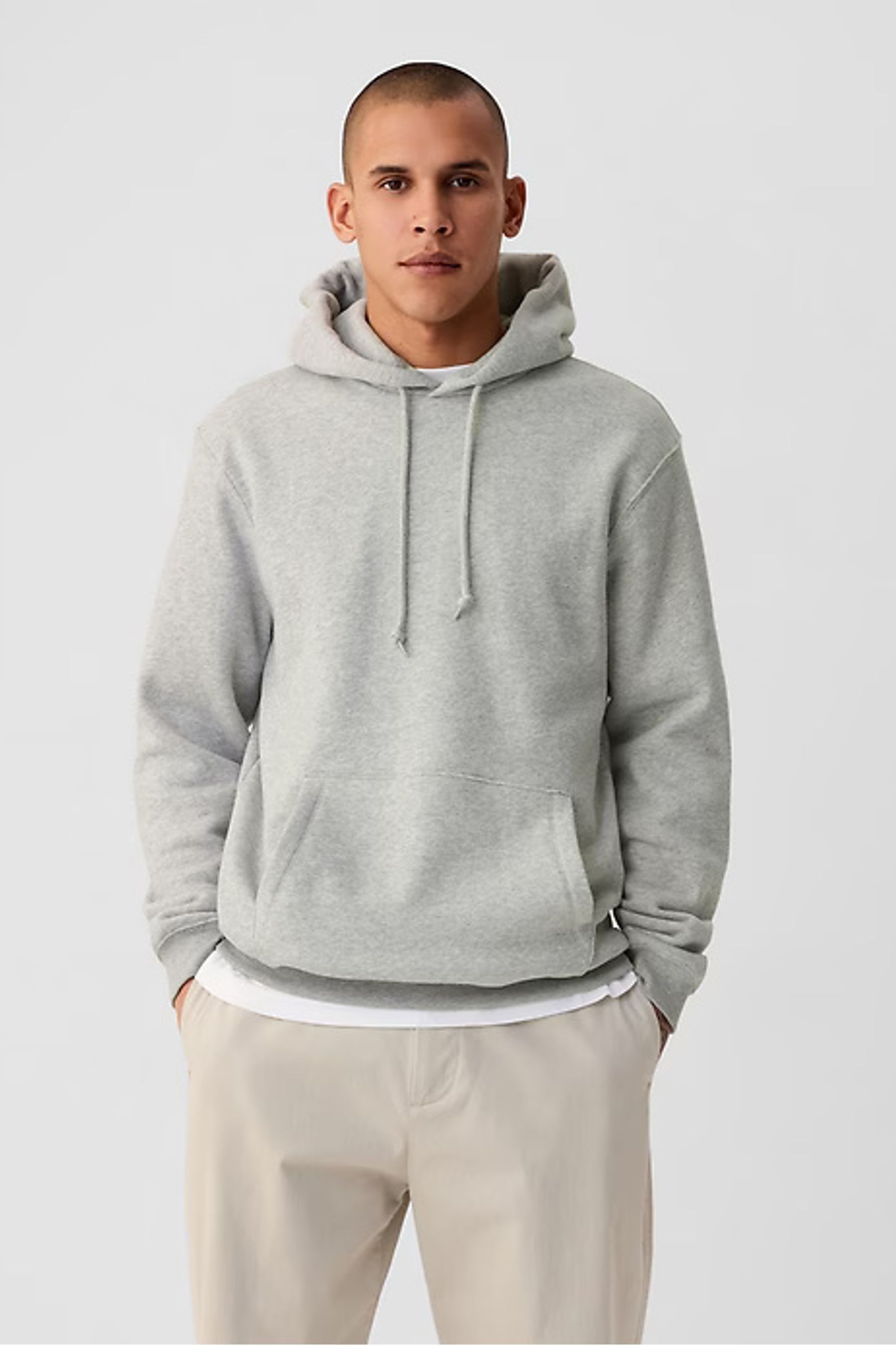 Buy Gap Light Grey Vintage Soft Overhead Hoodie from the Next UK online ...