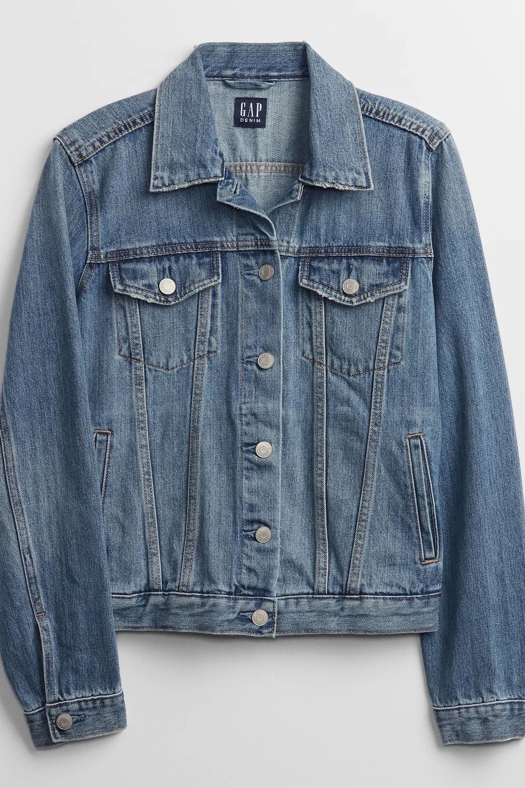 Buy Gap Blue Icon Denim Jacket from the Next UK online shop