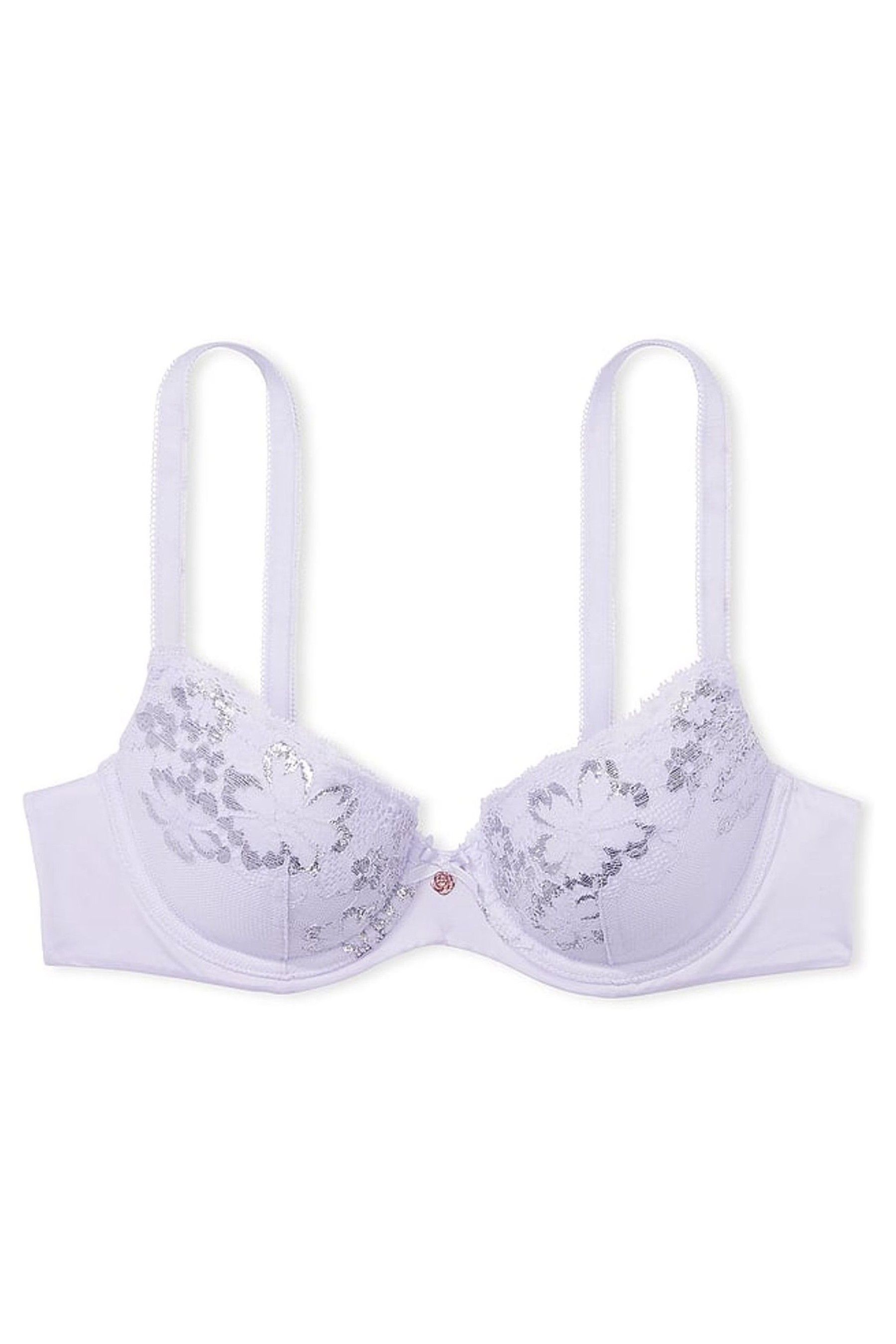 Buy Victoria's Secret Lucky Lilac Purple Lace Demi Bra from the Next UK ...
