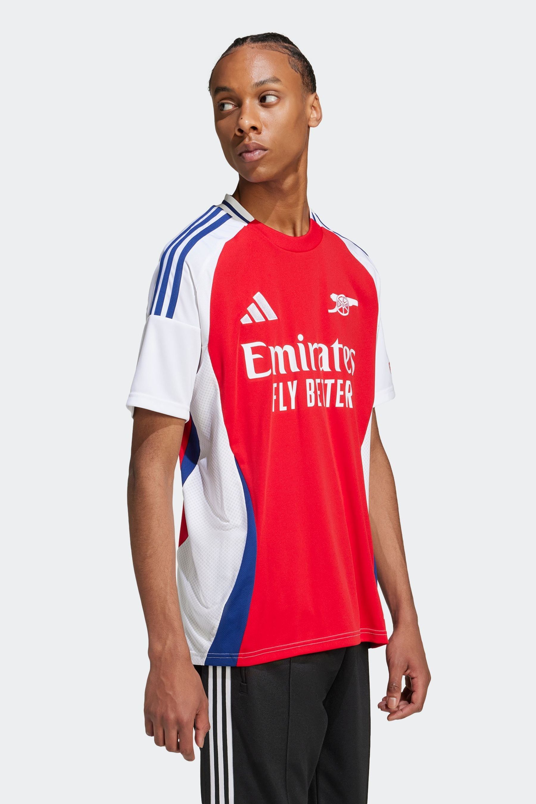 Buy adidas Red/White Arsenal 24/25 Home Jersey from the Next UK online shop