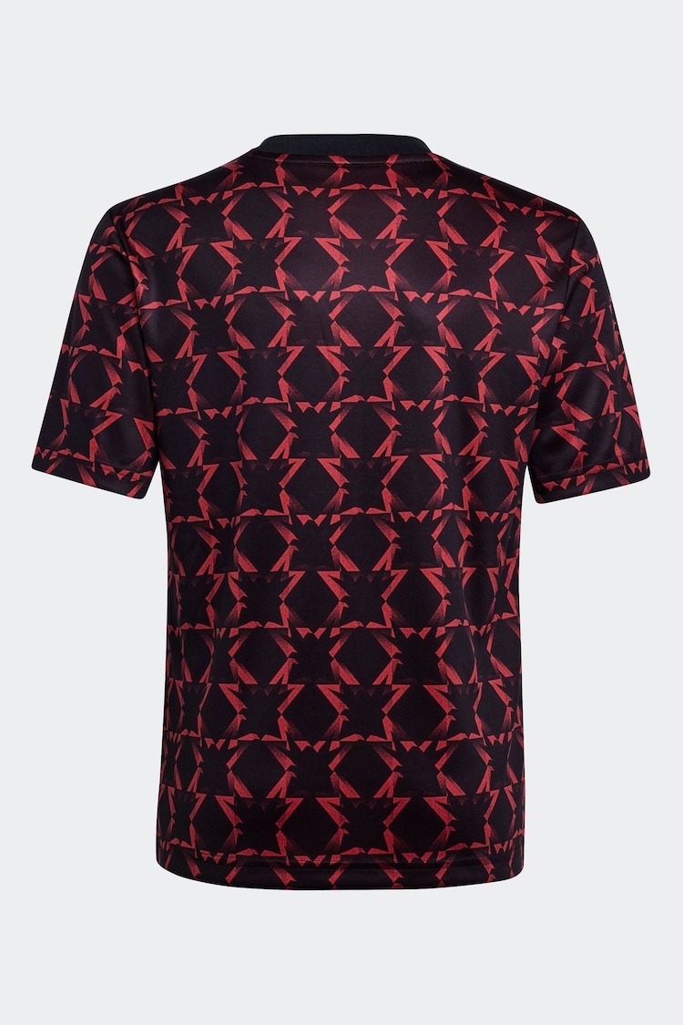 Buy adidas Black/Red Kids Manchester United Pre Match Jersey from the ...