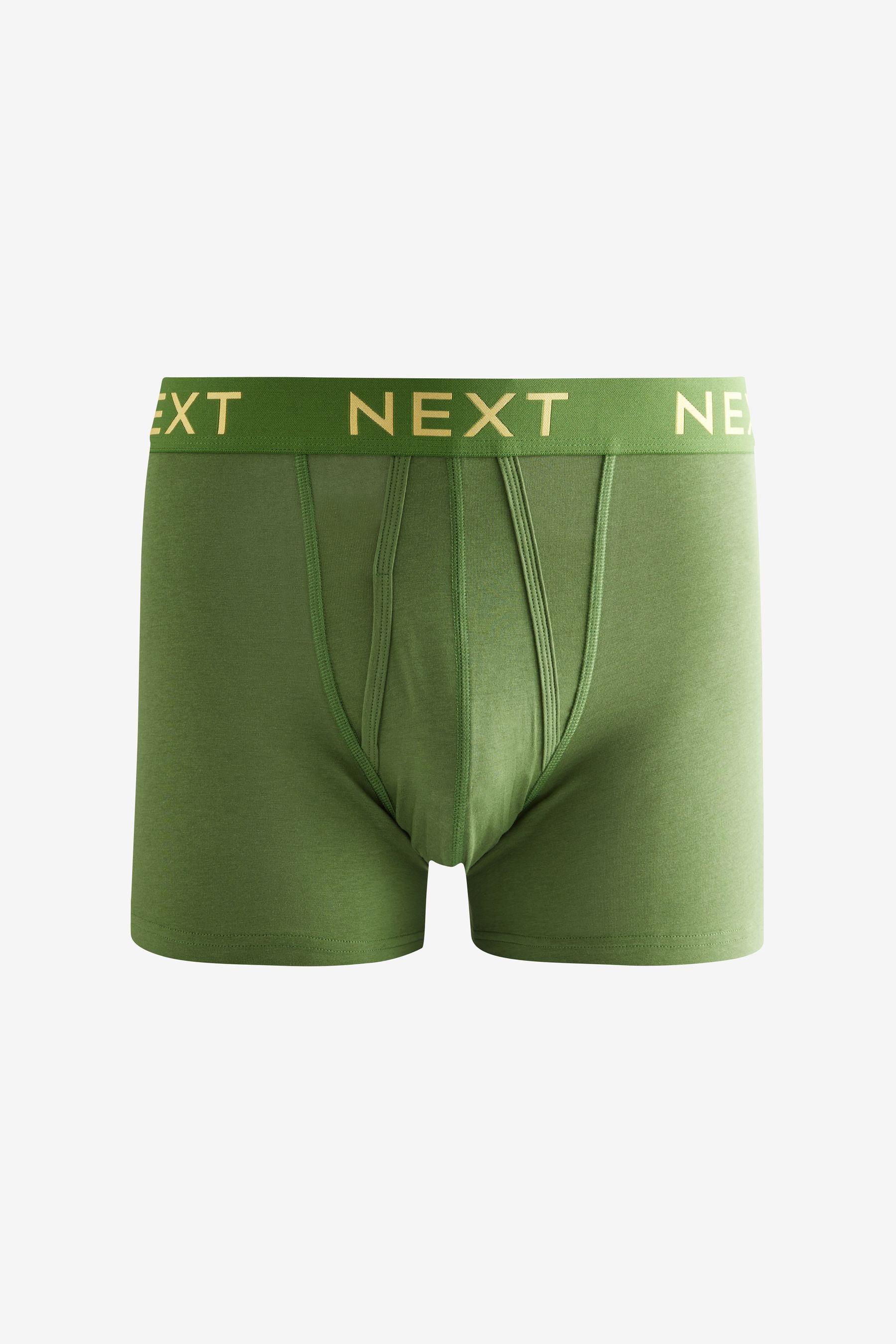 Buy Dark Rich Colour 10 pack A-Front Boxers from the Next UK online shop