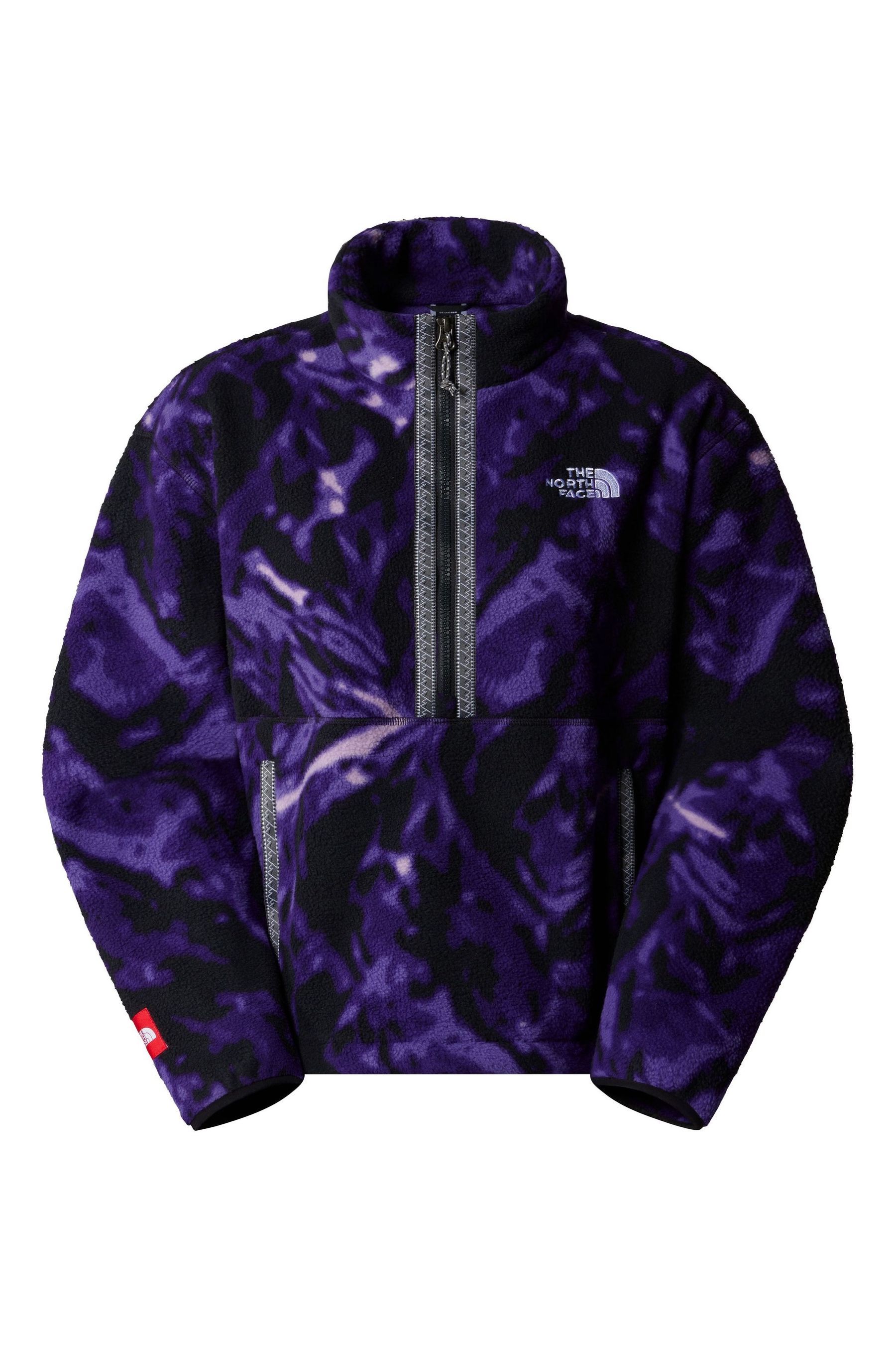 Buy The North Face Purple Womens Fleeski 1/4 Zip Fleece from the Next ...