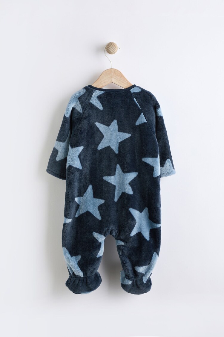 Buy Blue Star Baby Zip Fleece Sleepsuit from the Next UK online shop