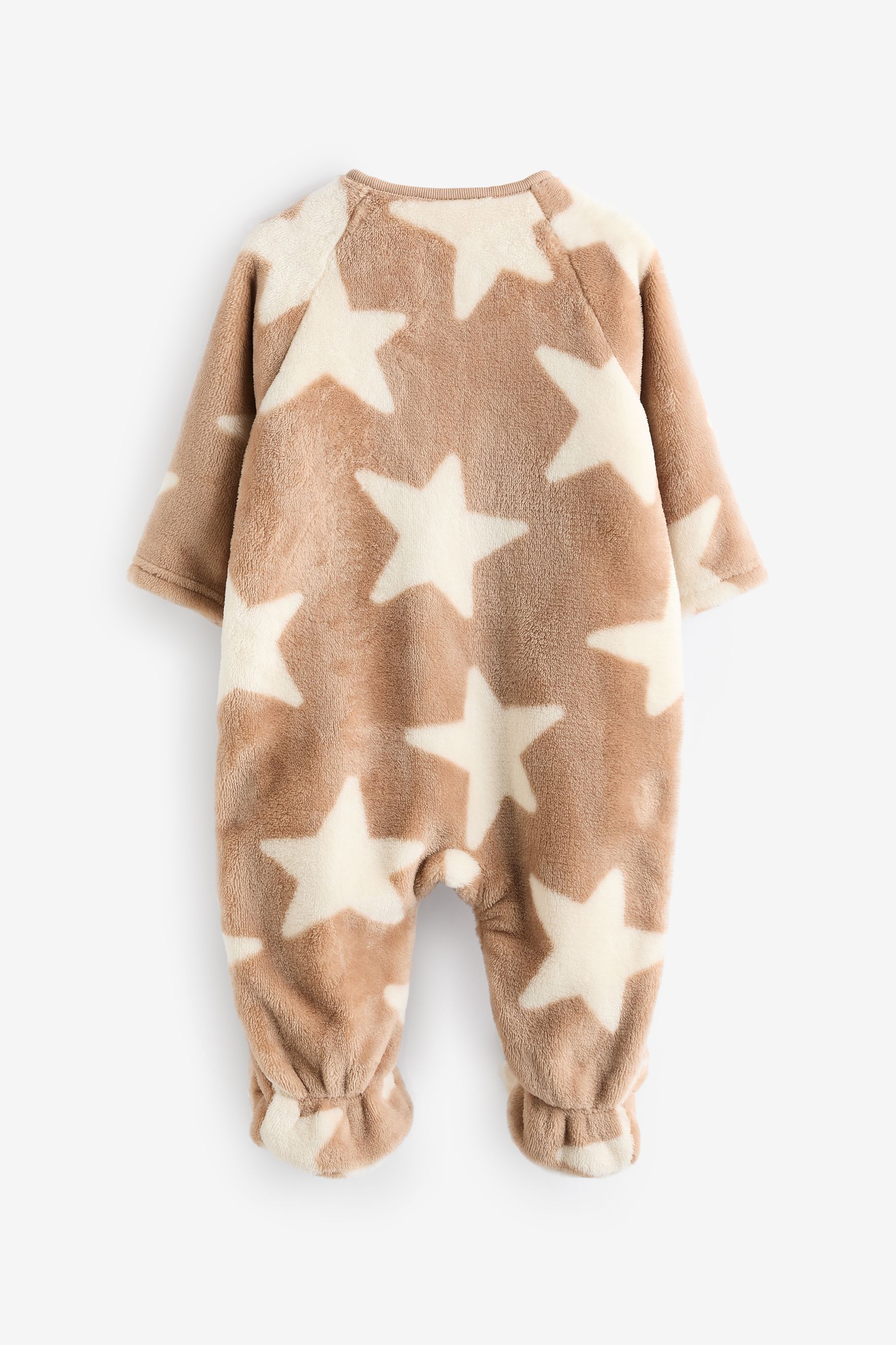 Buy Neutral Baby Fleece Zip Sleepsuit from the Next UK online shop