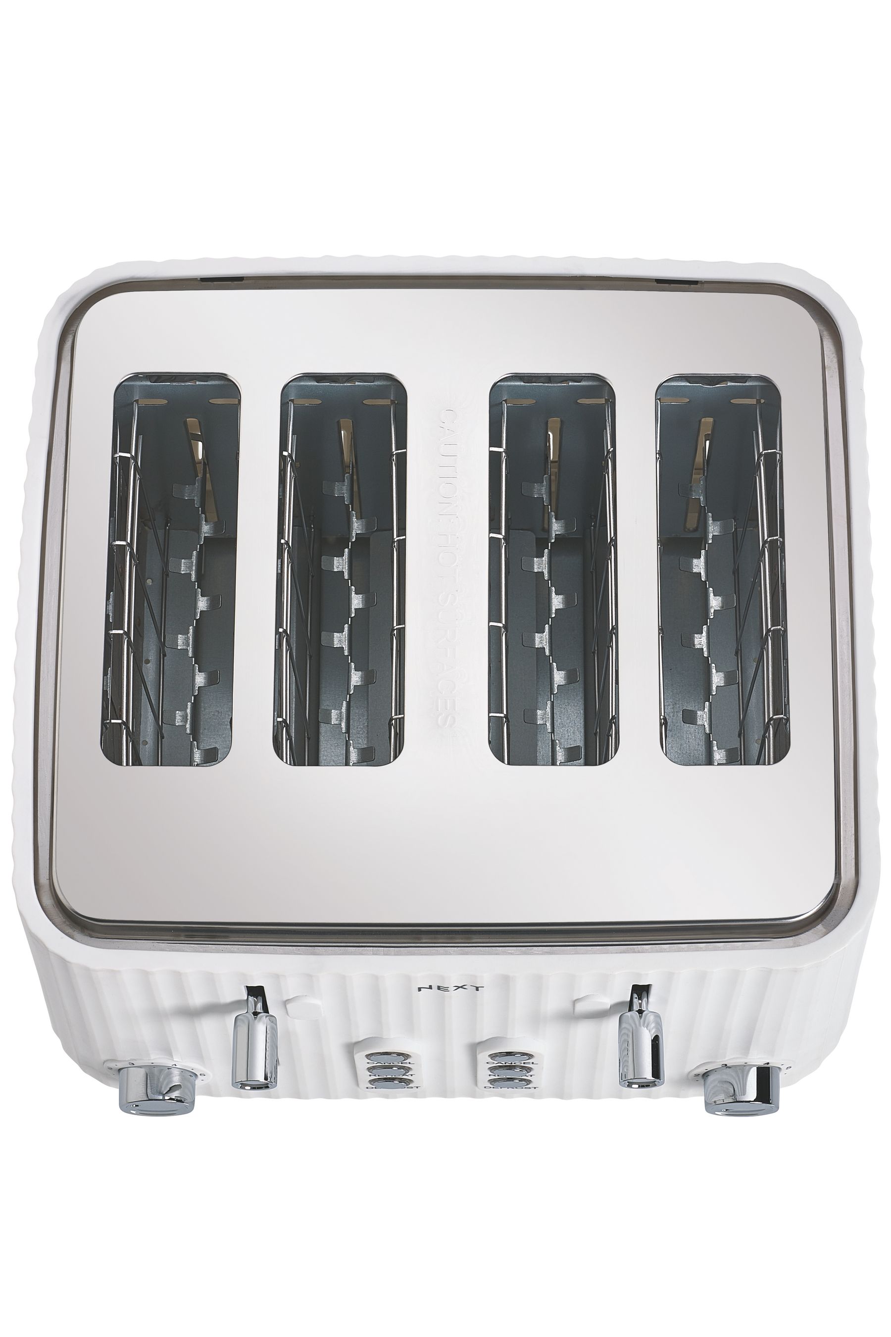 Buy White Sleek 4 Slice Toaster from the Next UK online shop