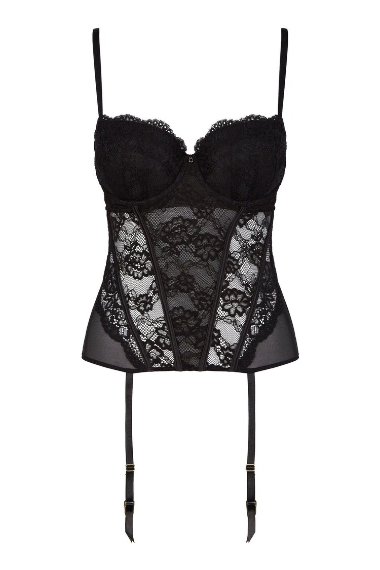 Buy Ann Summers Black Sexy Lace Planet Basque from the Next UK online shop