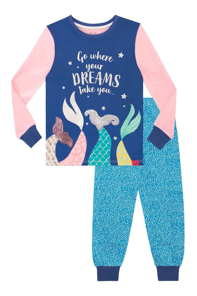 Buy Harry Bear Blue Mermaid Pyjamas from the Next UK online shop