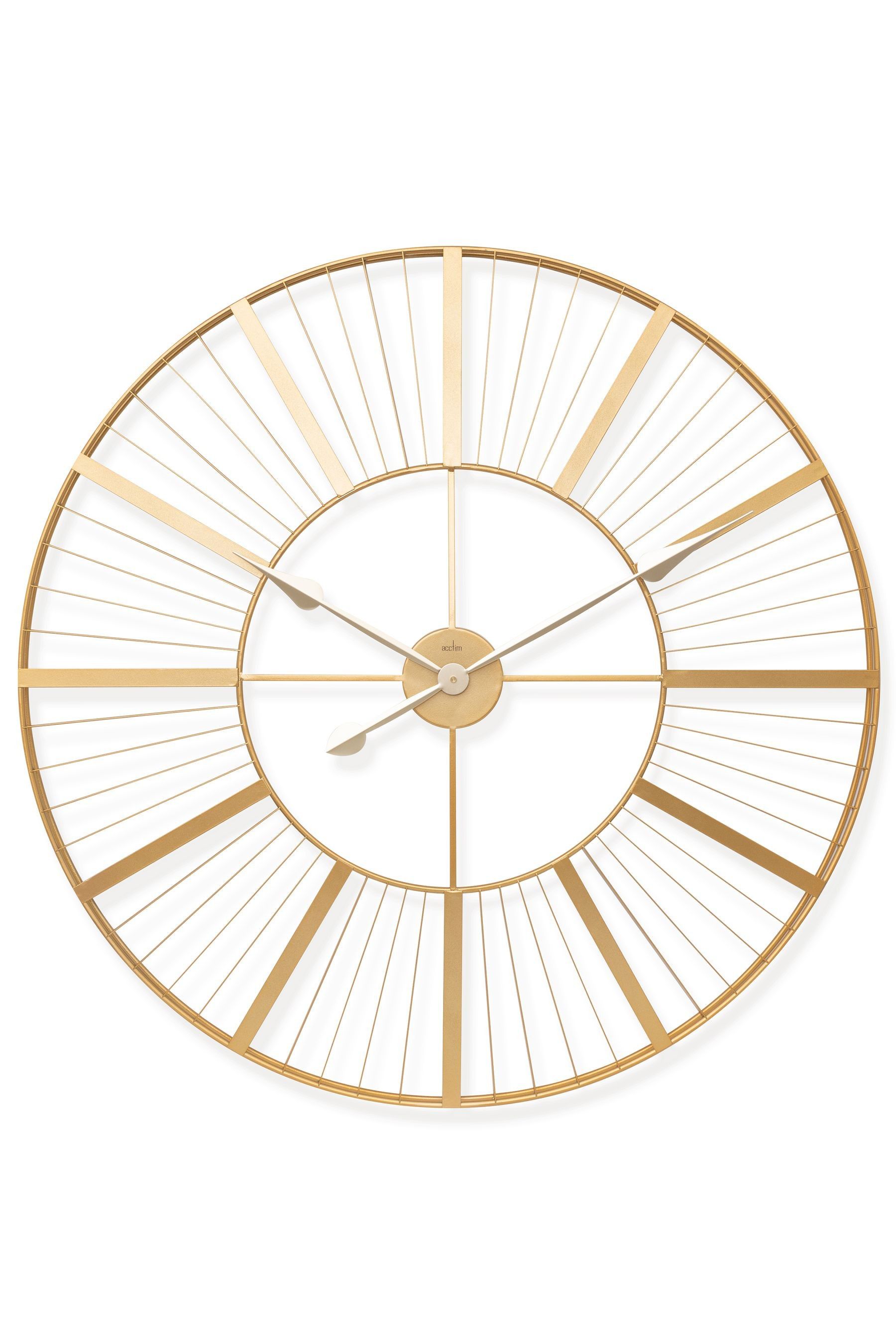 Buy Acctim Clocks Gold Gardner 80cm Wall Clock from the Next UK online shop