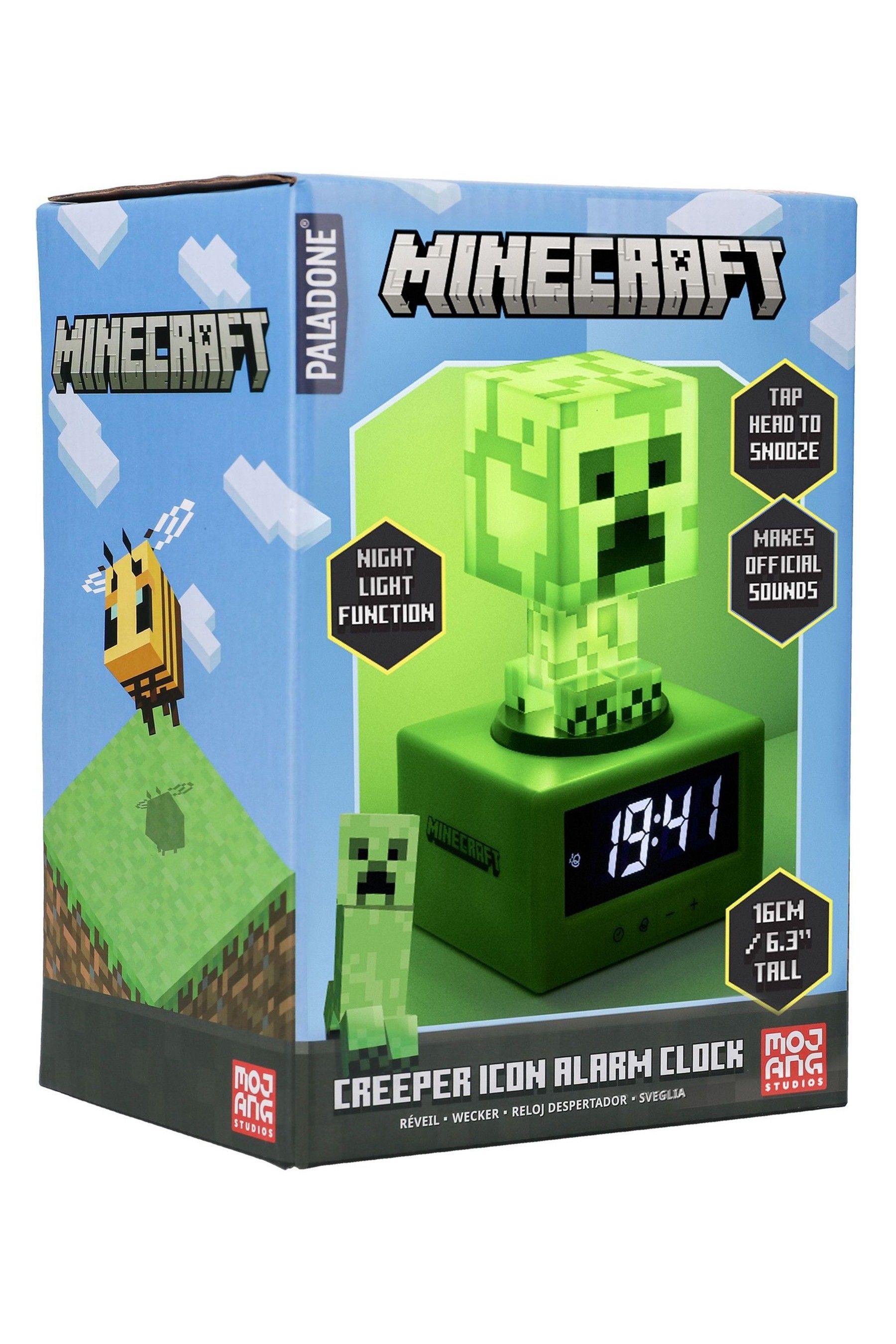 Buy Minecraft Creeper Icon Alarm Clock from the Next UK online shop