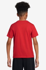 Buy Nike University Red Club 100% Cotton T-Shirt from the Next UK ...
