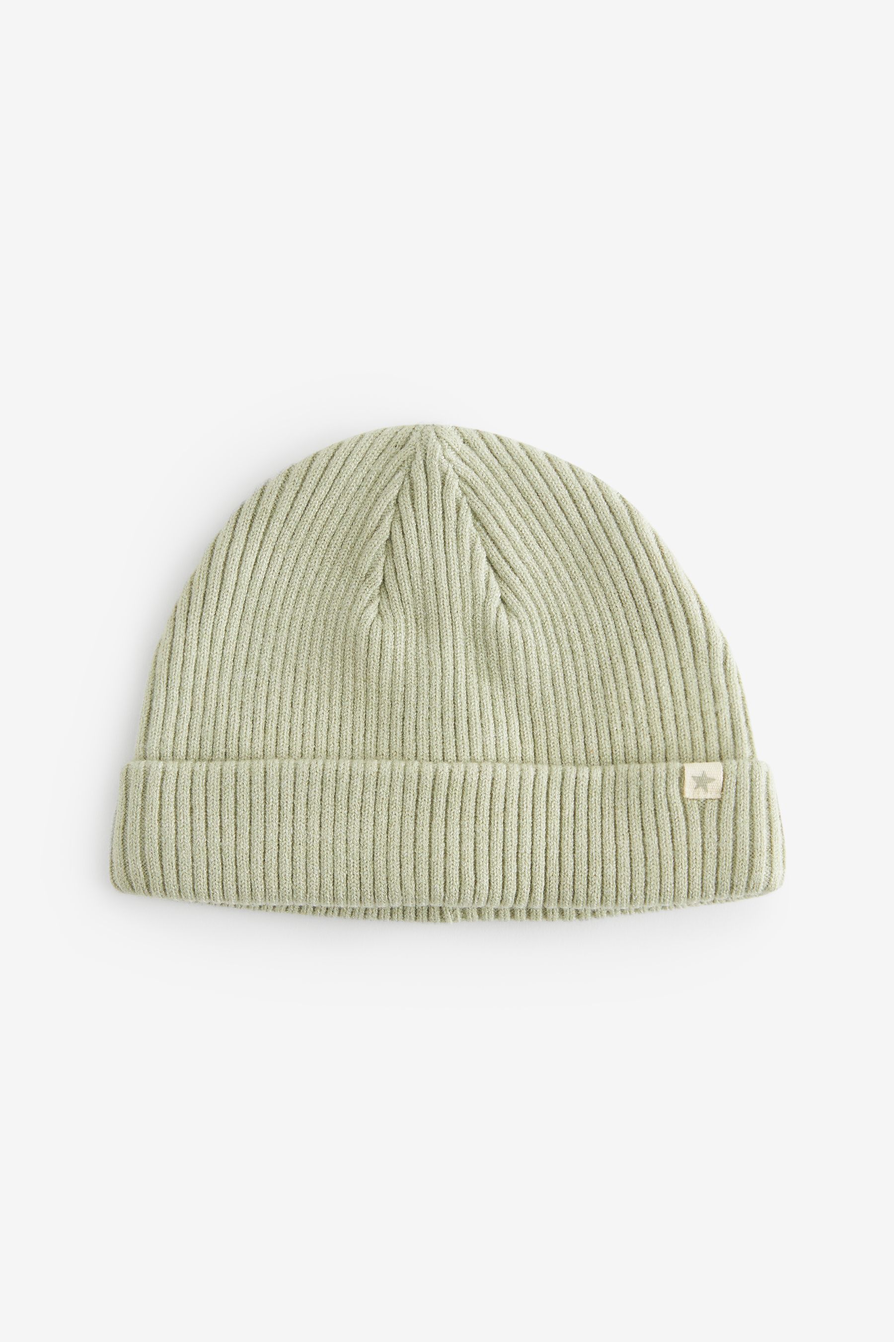 Buy Rust Brown/Sage Green Baby Beanie Hats 2 Pack (0mths-2yrs) from the Next UK online shop