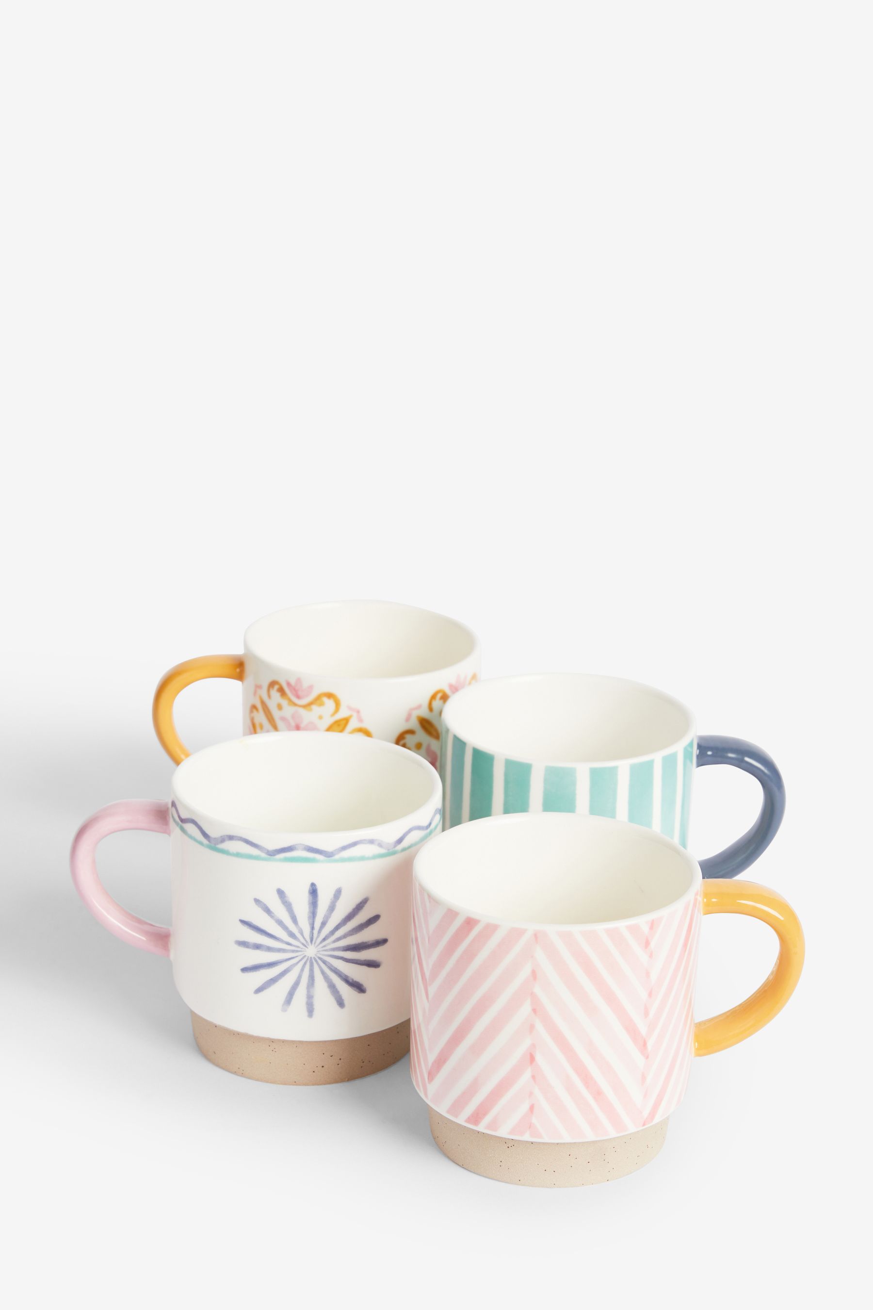 Buy Set of 4 Multi Lucia Stacking Mugs from the Next UK online shop