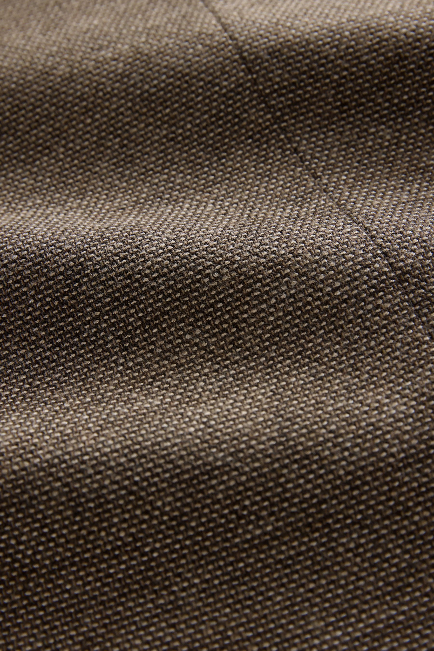 Buy Brown Regular Fit Textured Smart Blazer from Next Ireland