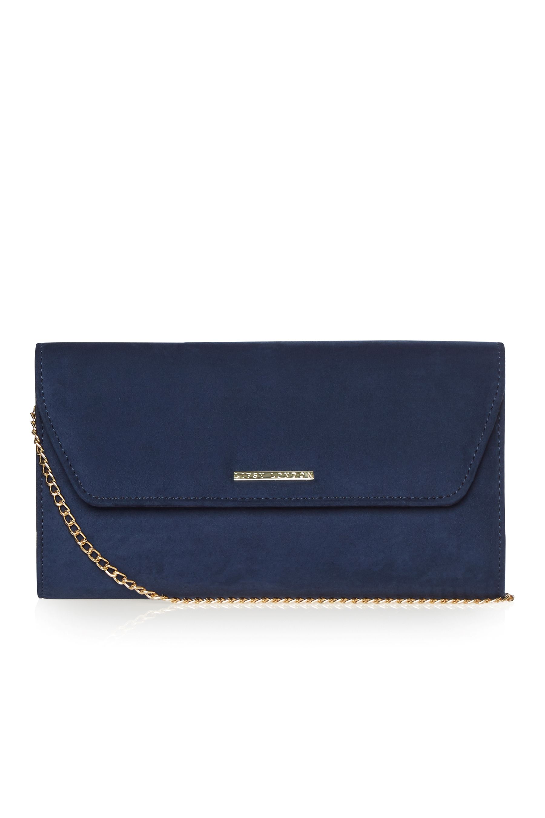 Buy Lipsy Navy Envelope Clutch Occasion Bag from Next Ireland
