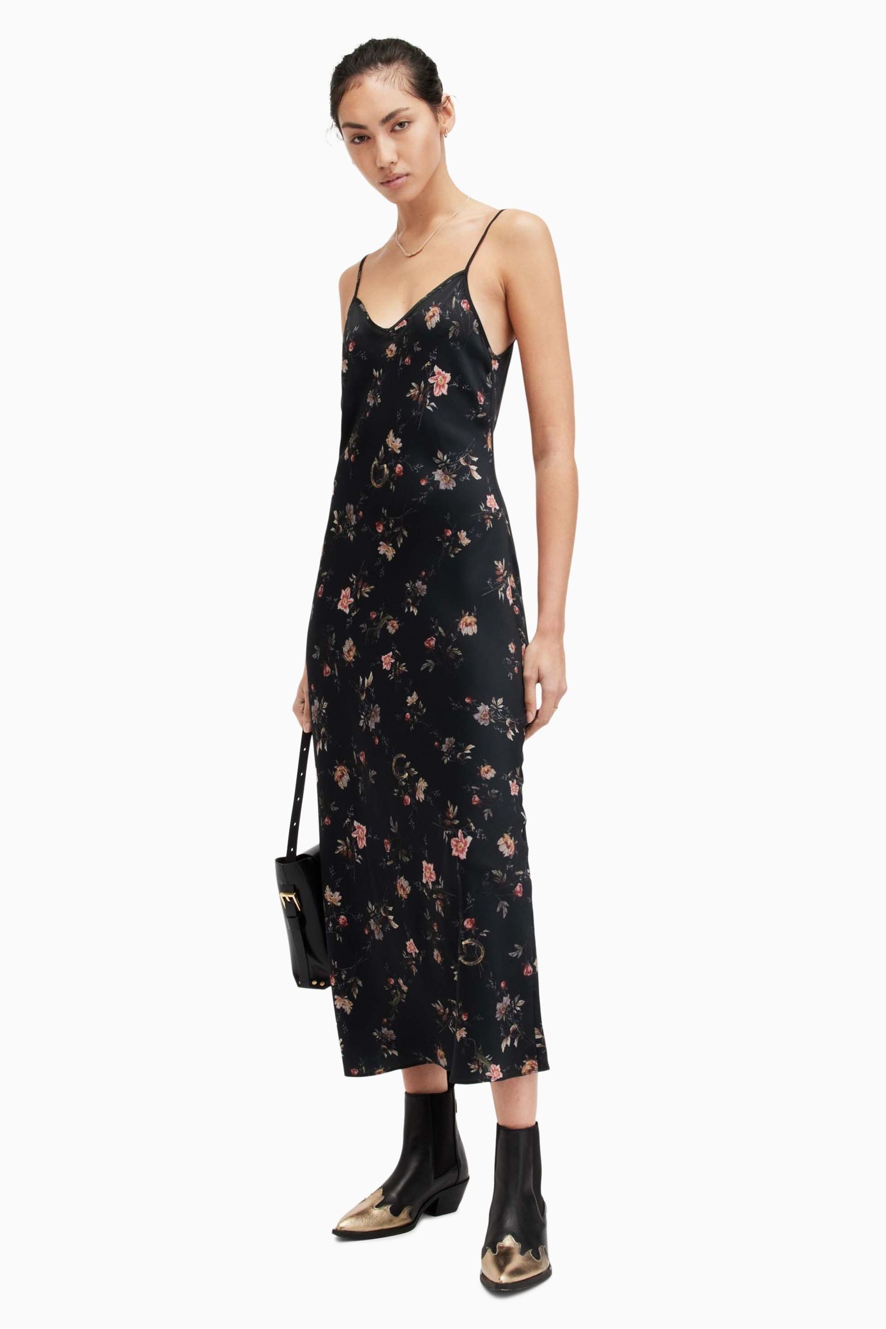 Buy AllSaints Black Bryony Tanana Dress from the Next UK online shop