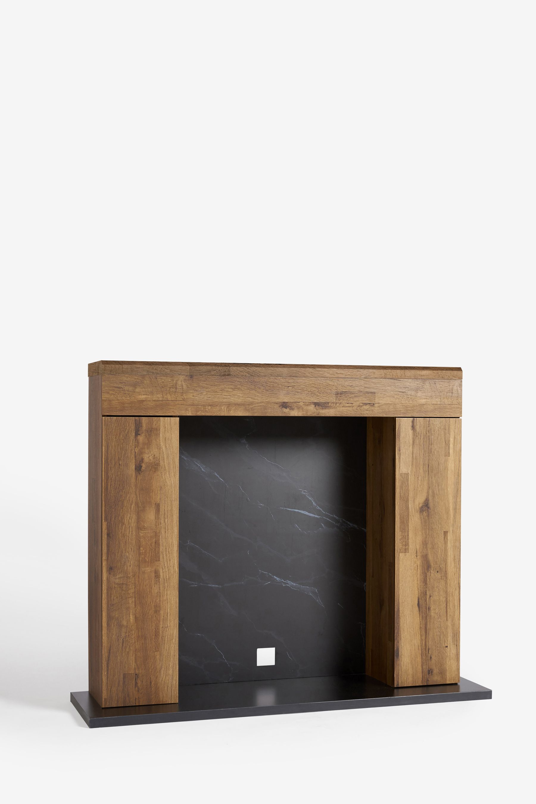 Buy Dark Bronx Oak Effect Storage Fire Surround from the Next UK online ...