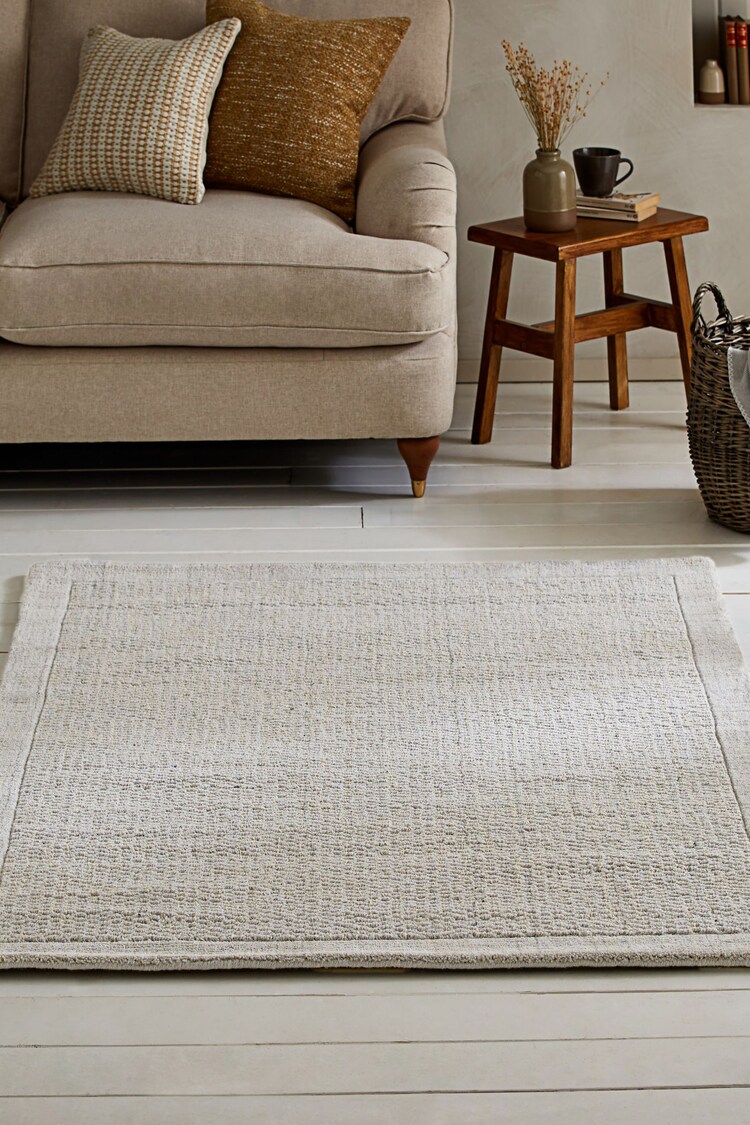 Buy Silver Grey Florence Border Rug from the Next UK online shop