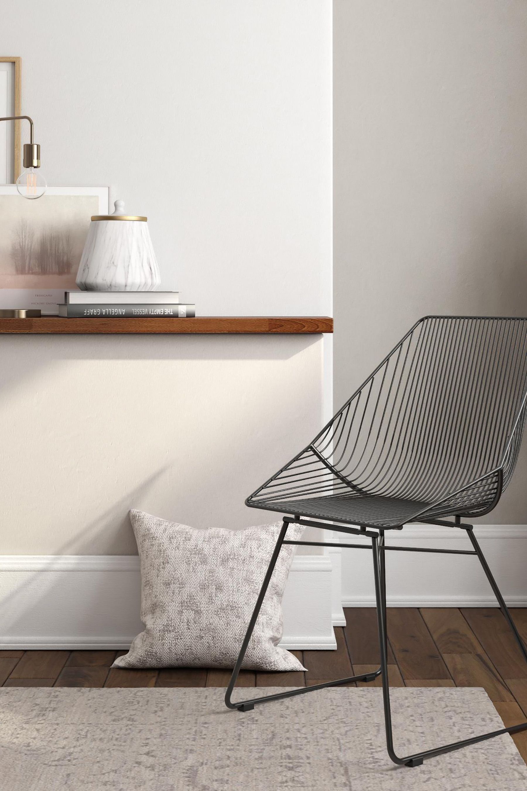 Buy CosmoLiving Black Ellis Lightweight Dining Chair from the Next UK ...