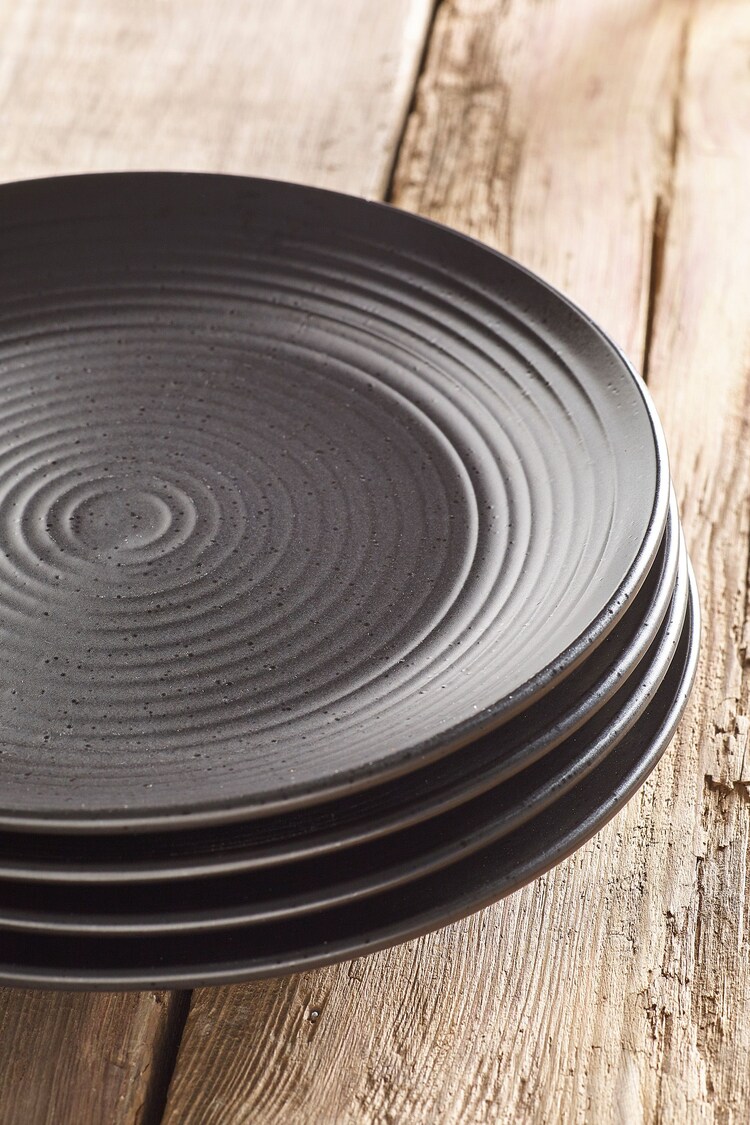 Buy Black Bronx Set of 4 Side Plates from the Next UK online shop