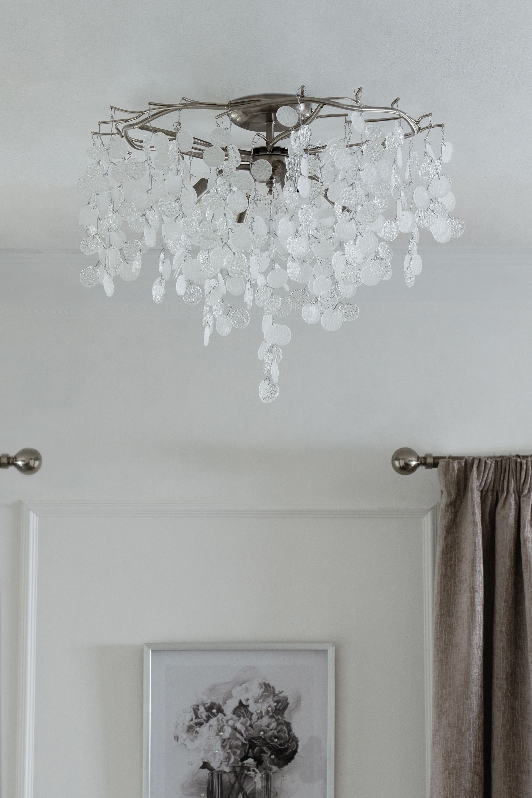 Buy Clear Lunaria 4 Light Flush Ceiling Light from the Next UK online shop