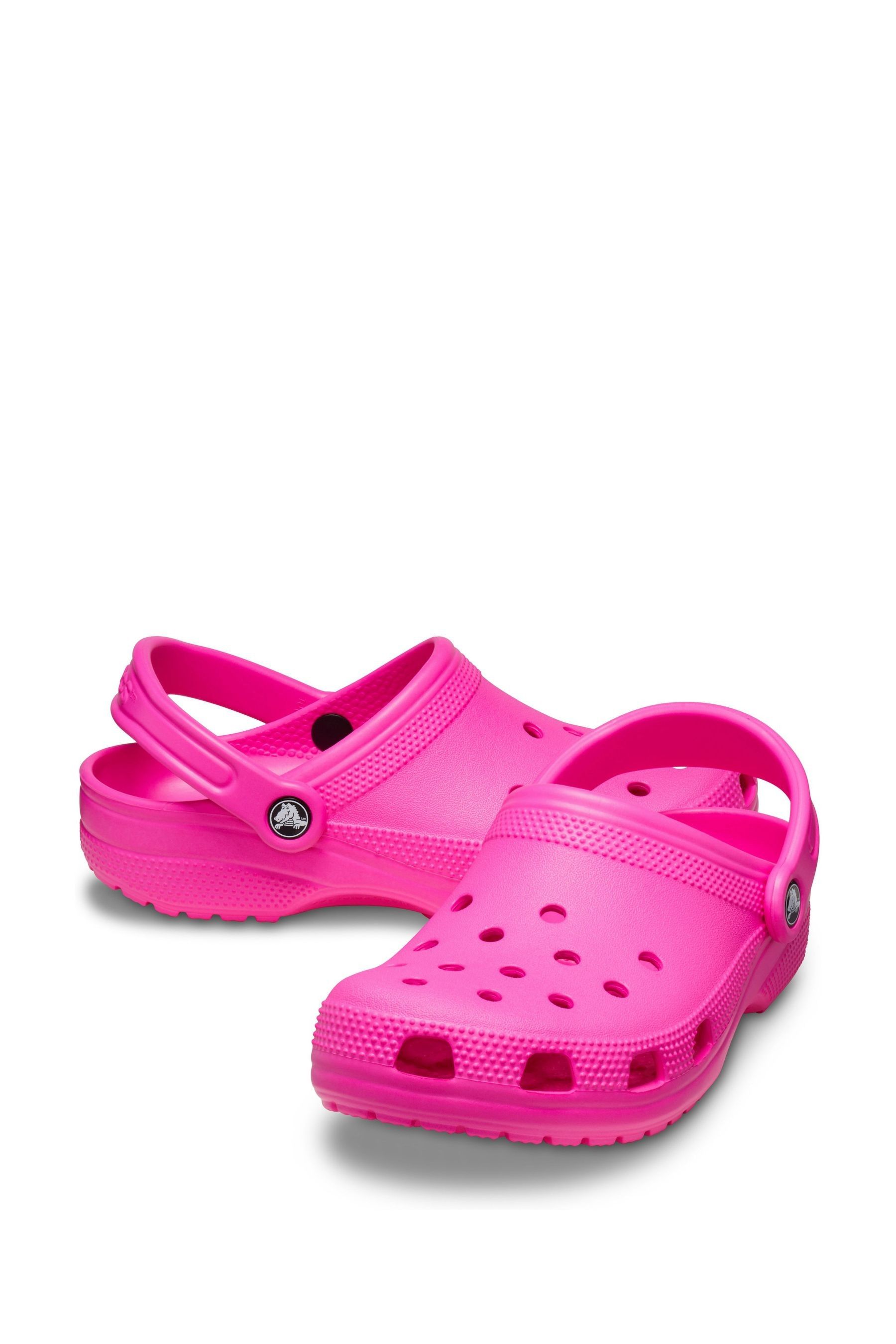 Buy Crocs Hot Pink Adults Classic Clogs from the Next UK online shop