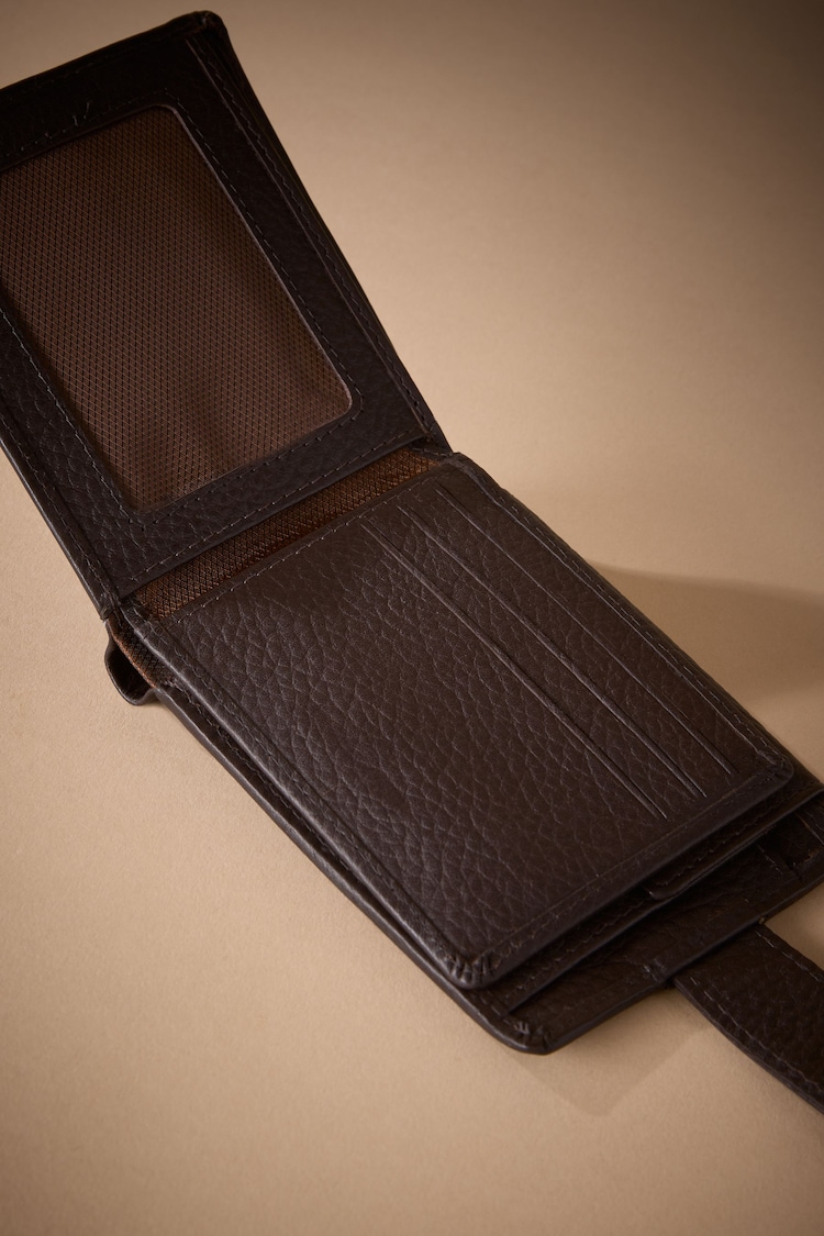 Buy Brown Signature Leather Extra Capacity Wallet from the Next UK ...