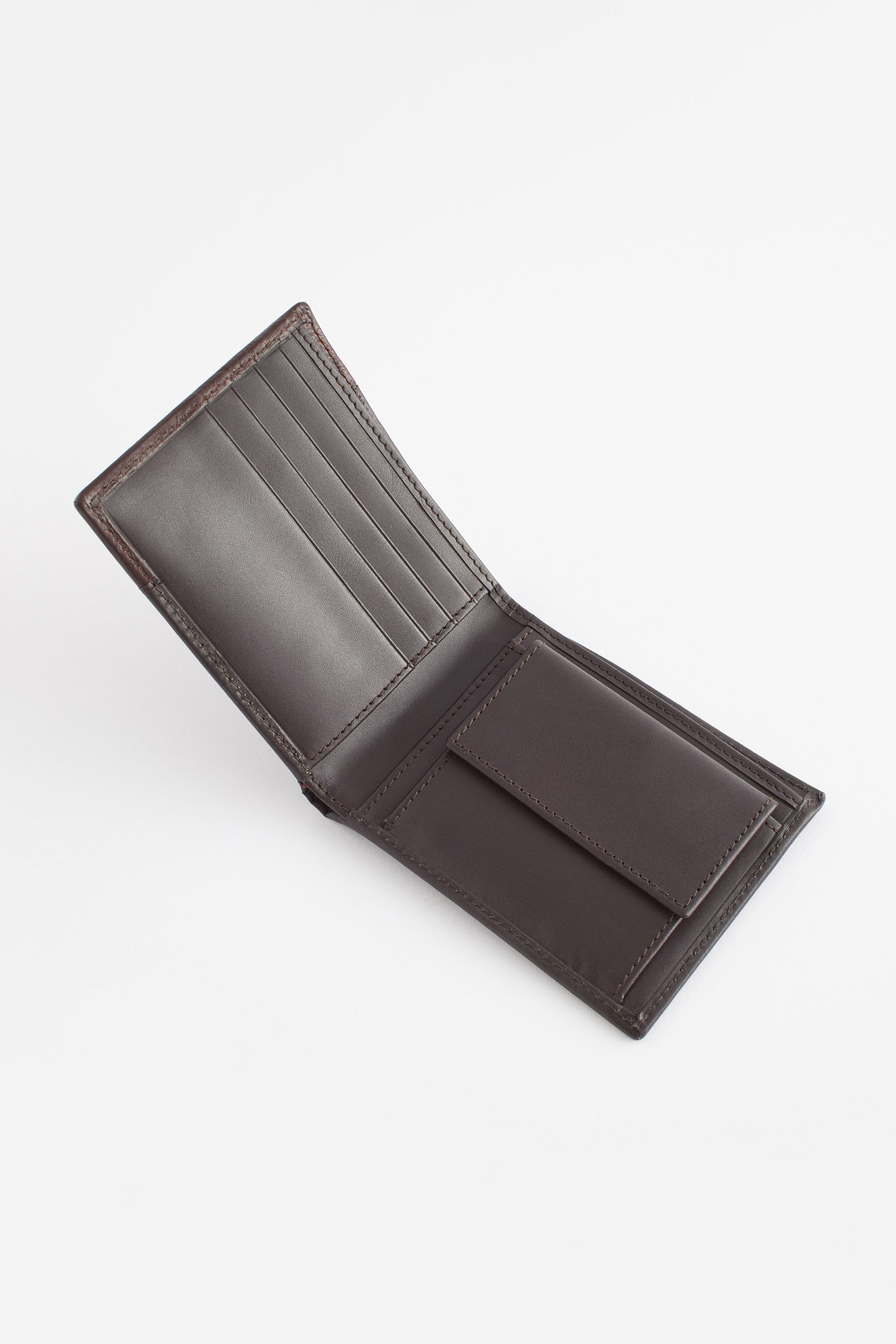 Buy Brown Leather Stag Badge Wallet from the Next UK online shop