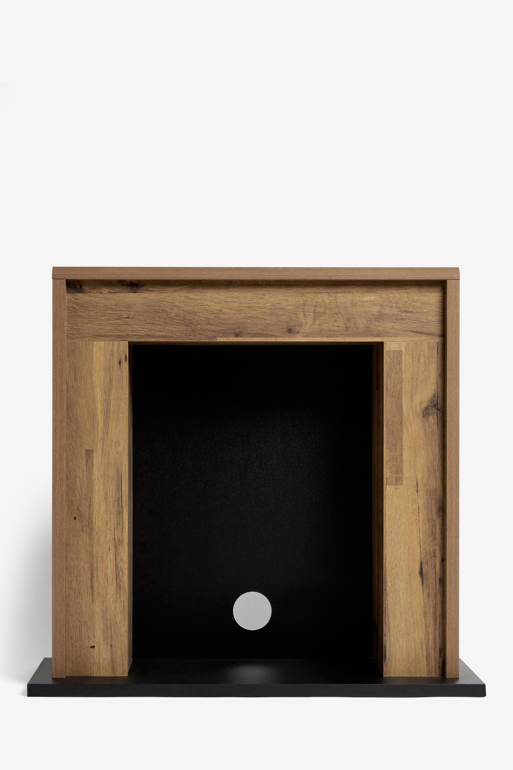 Buy Dark Bronx Oak Effect Space Saving Fire Surround from the Next UK ...