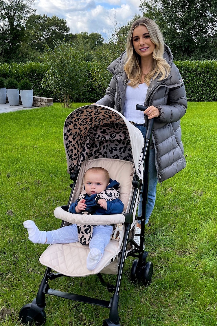 Buy My Babiie Natural Dani Dyer Leopard MB51 Lightweight Stroller from ...