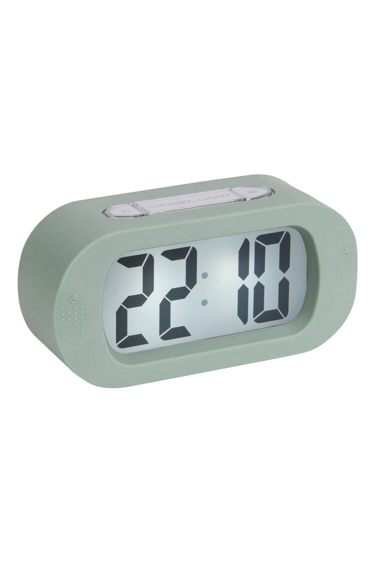 Buy Karlsson Green Copper LED Mirror Alarm Clock from the Next UK ...