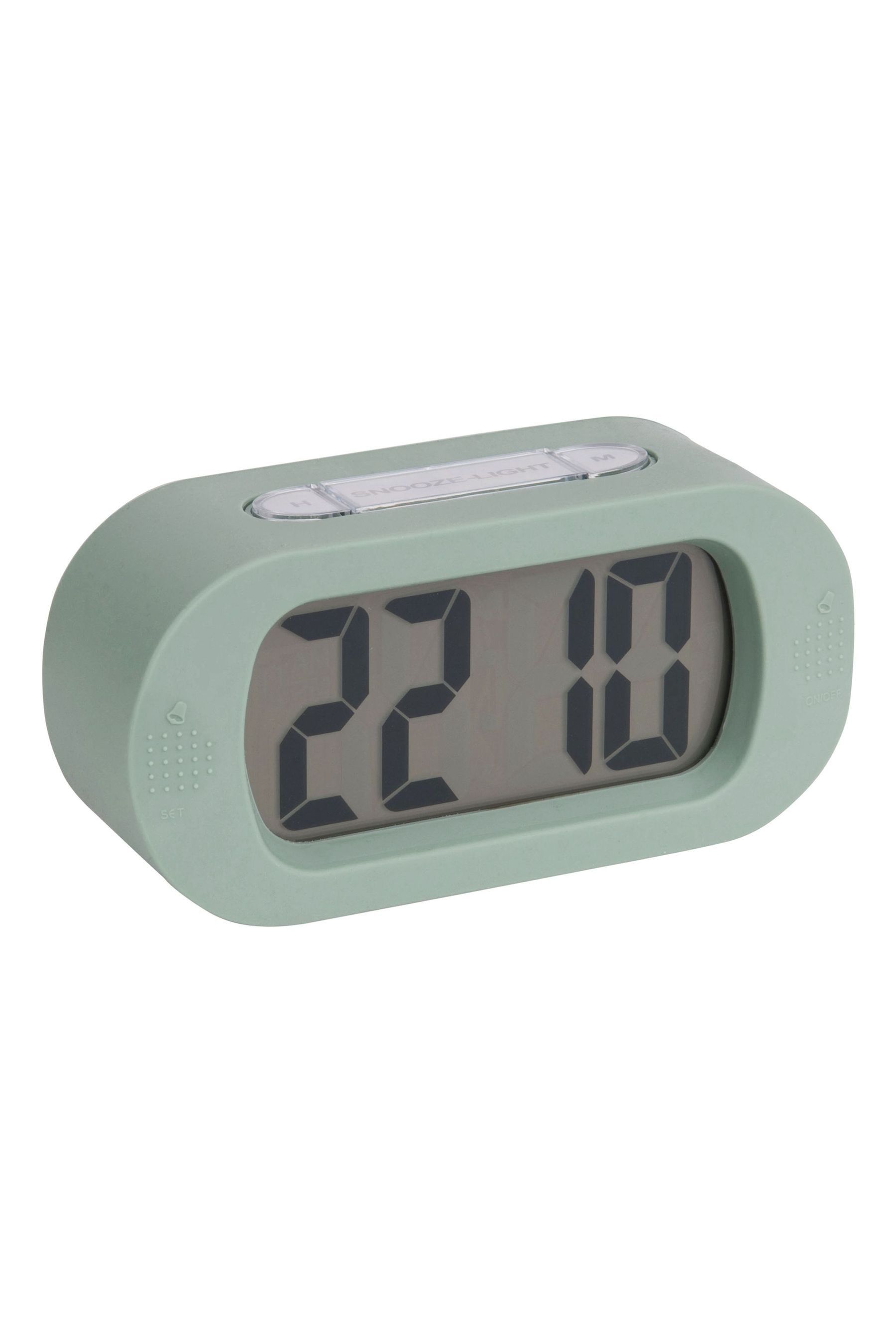Buy Karlsson Green Copper LED Mirror Alarm Clock from the Next UK ...