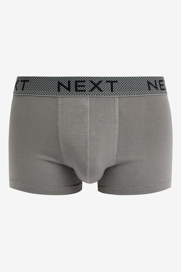 Buy Mixed Grey 4 pack Hipster Boxers from the Next UK online shop