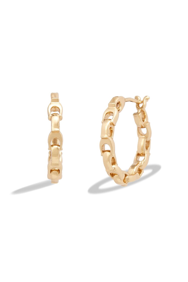 Buy COACH Signature Chain Hoop Earrings from the Next UK online shop