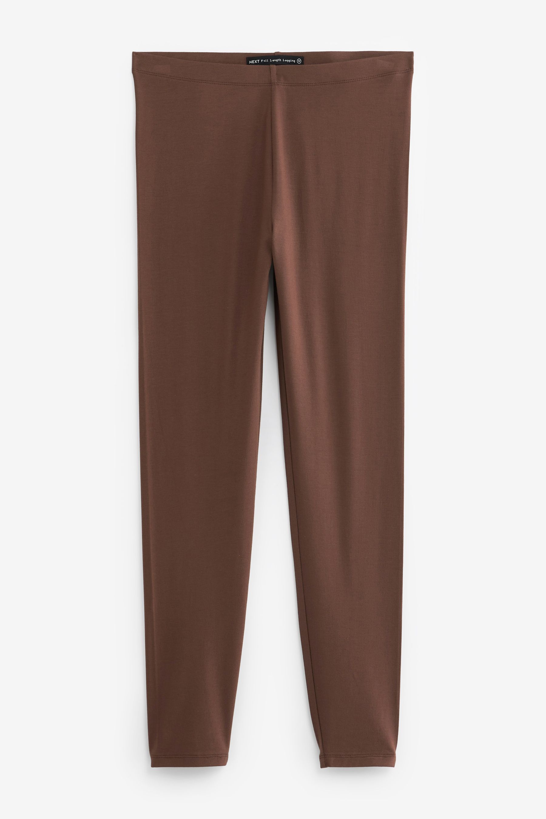 Buy Black/Brown Full Length Leggings 2 Pack from the Next UK online shop