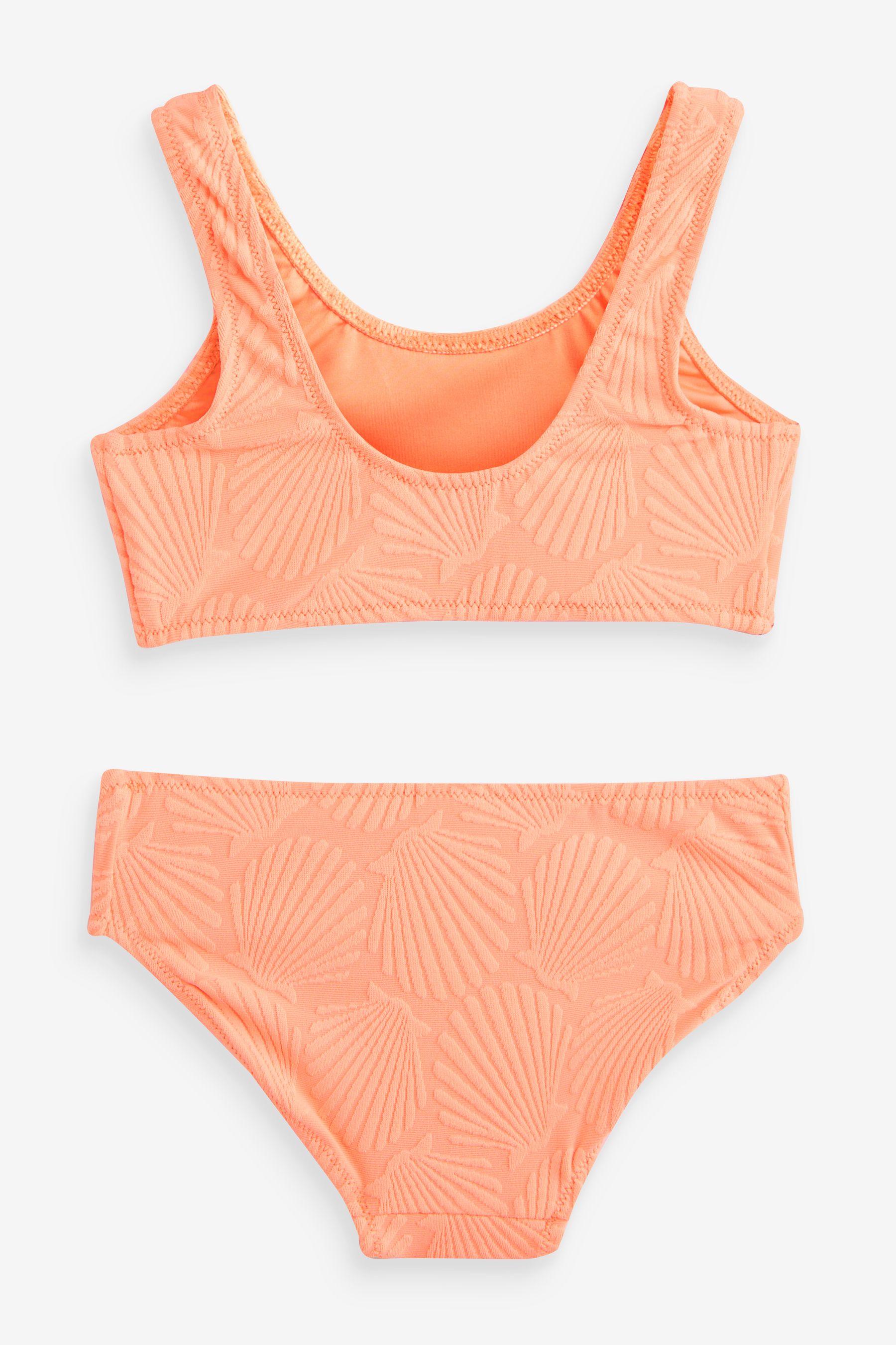Buy Orange Shell Textured Bikini (3-16yrs) from the Next UK online shop